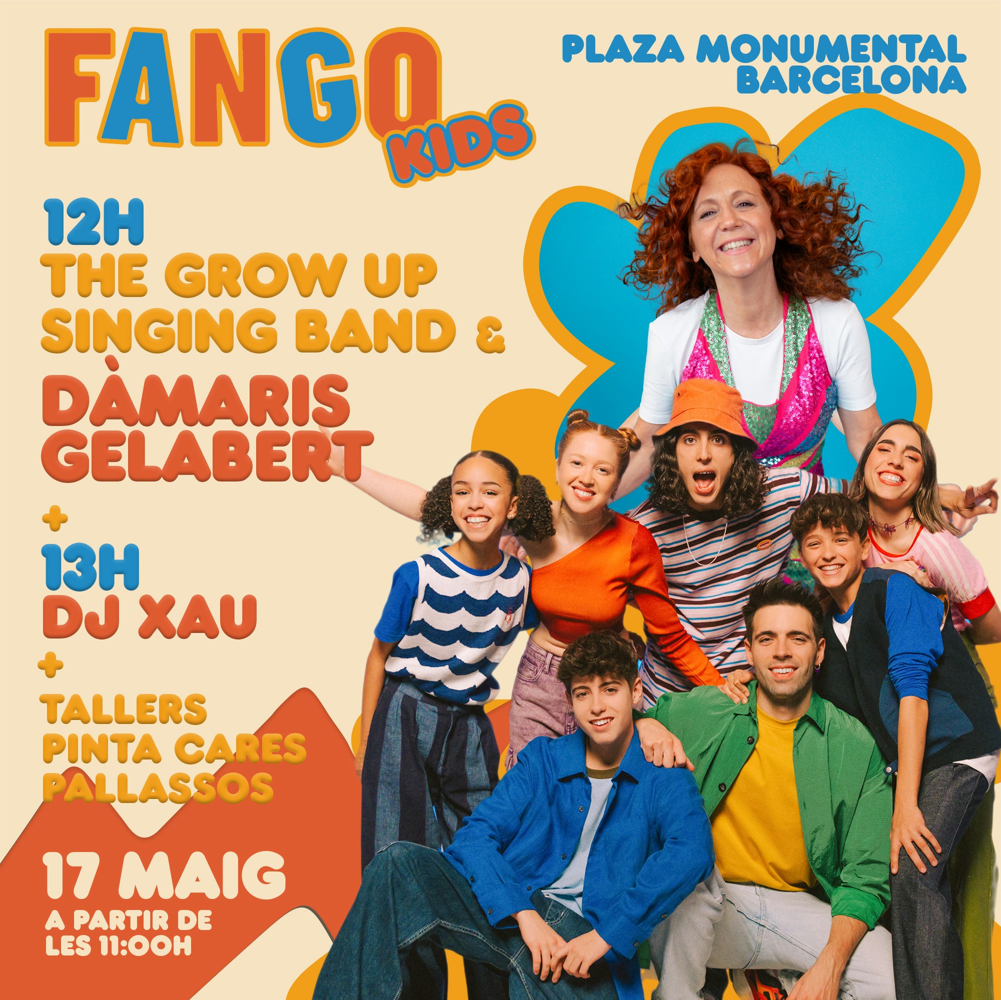 FANGO Kids - The Grow Up Singing Band & Dàmaris Gelabert Tickets | €11. ...