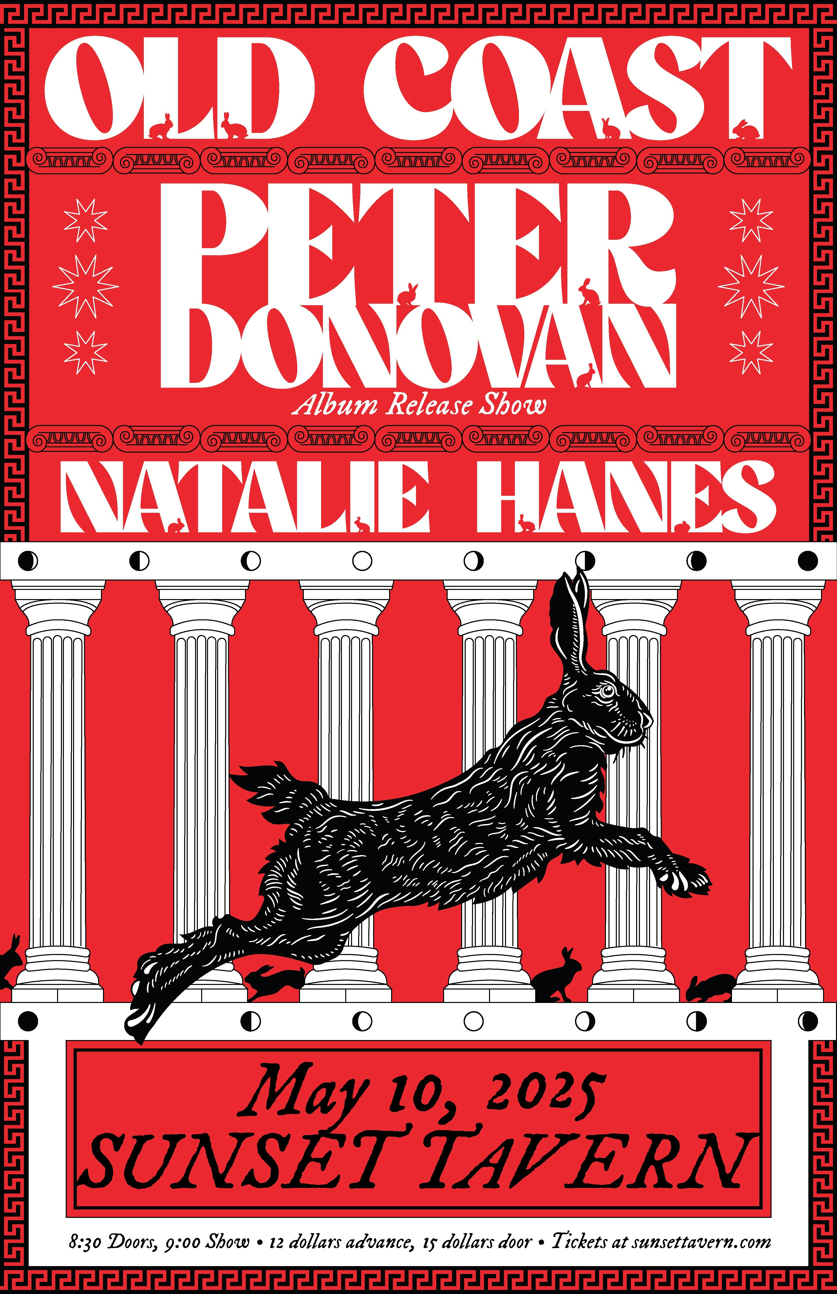 Old Coast, Peter Donovan (release show), Natalie Hanes Billets | 15,45 $ | 10 mai @ The Sunset ...
