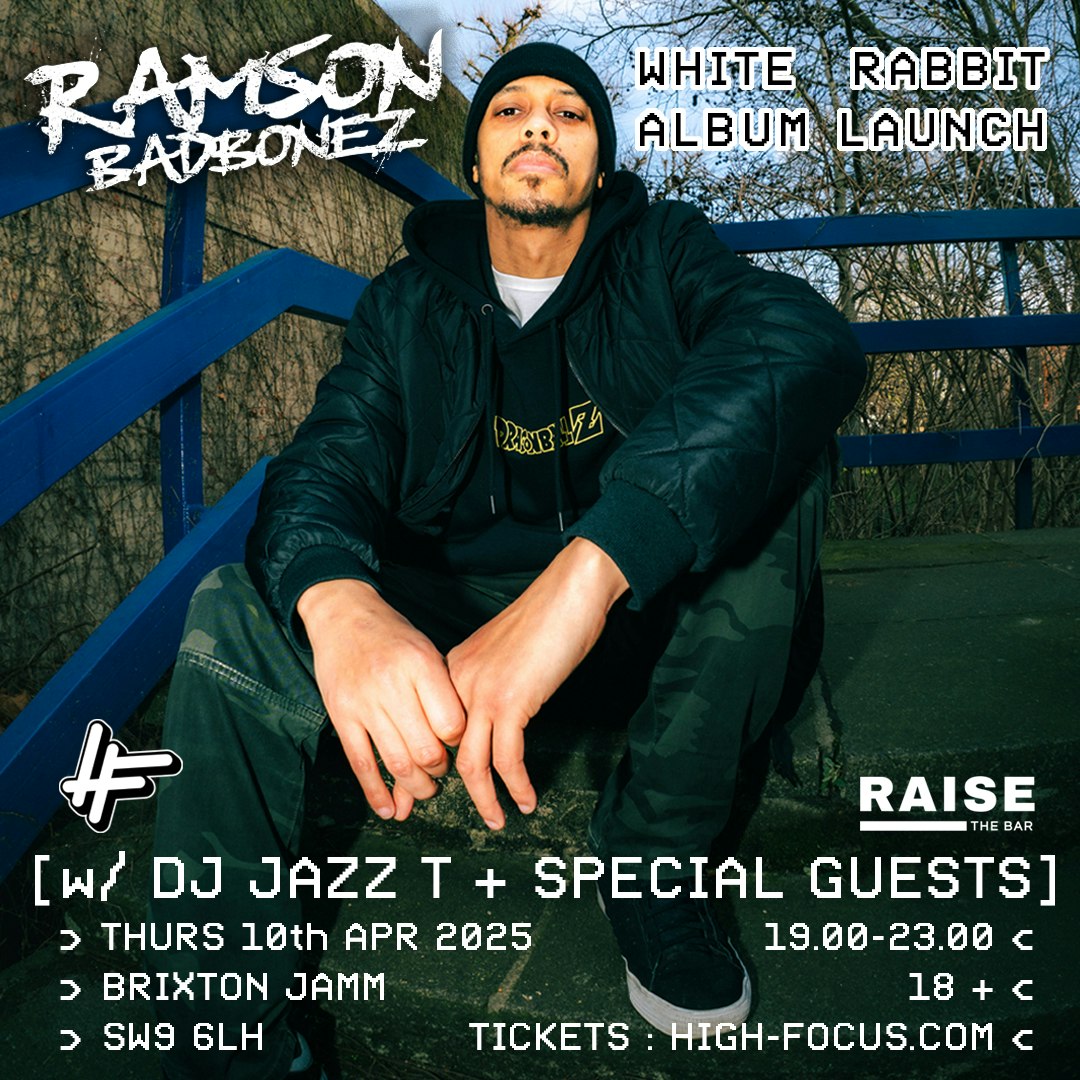 Ramson Badbonez w/ DJ Jazz T Tickets | From £8.80 | 10 Apr @ Brixton ...