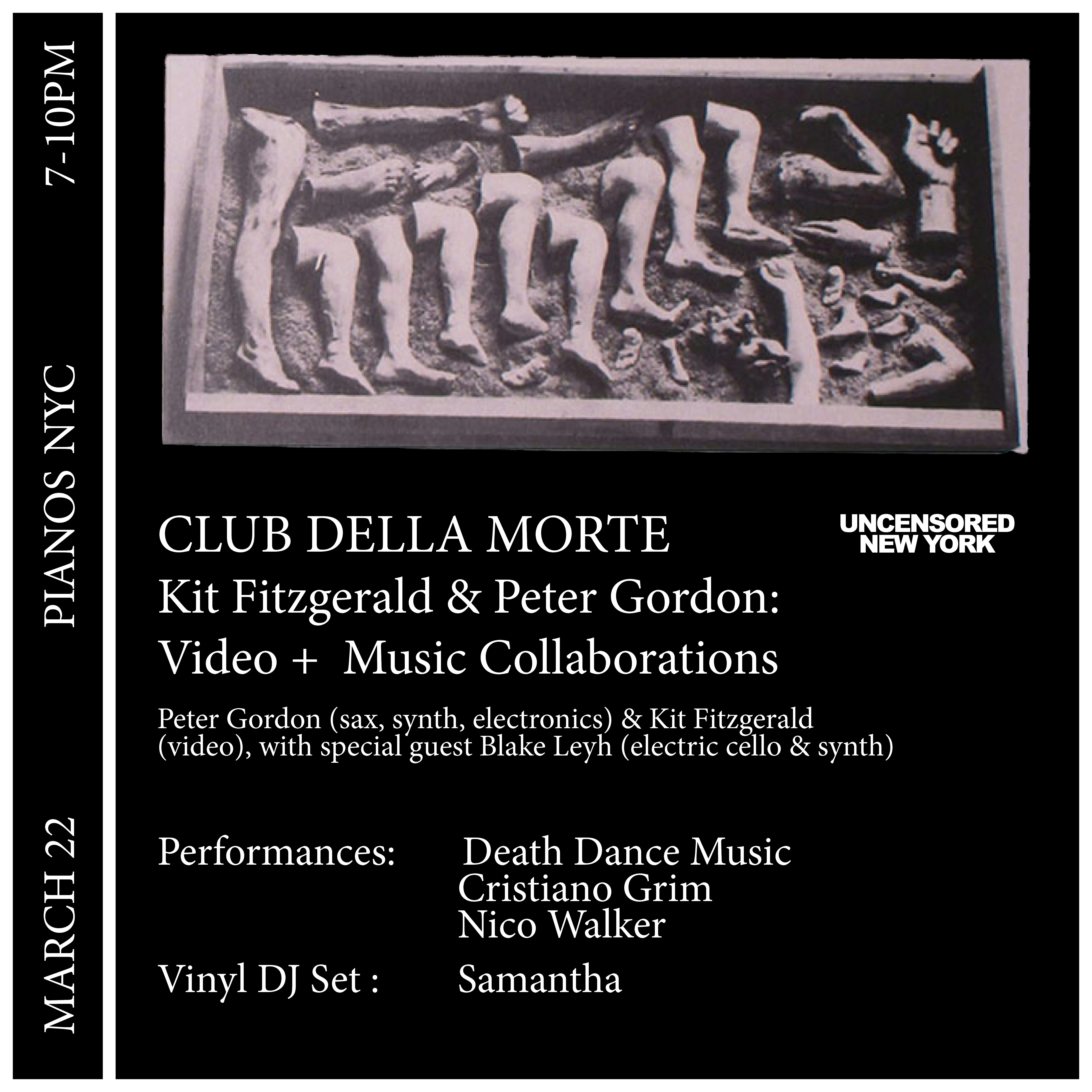 Uncensored New York Presents Club Della Morte: Video + Music ...