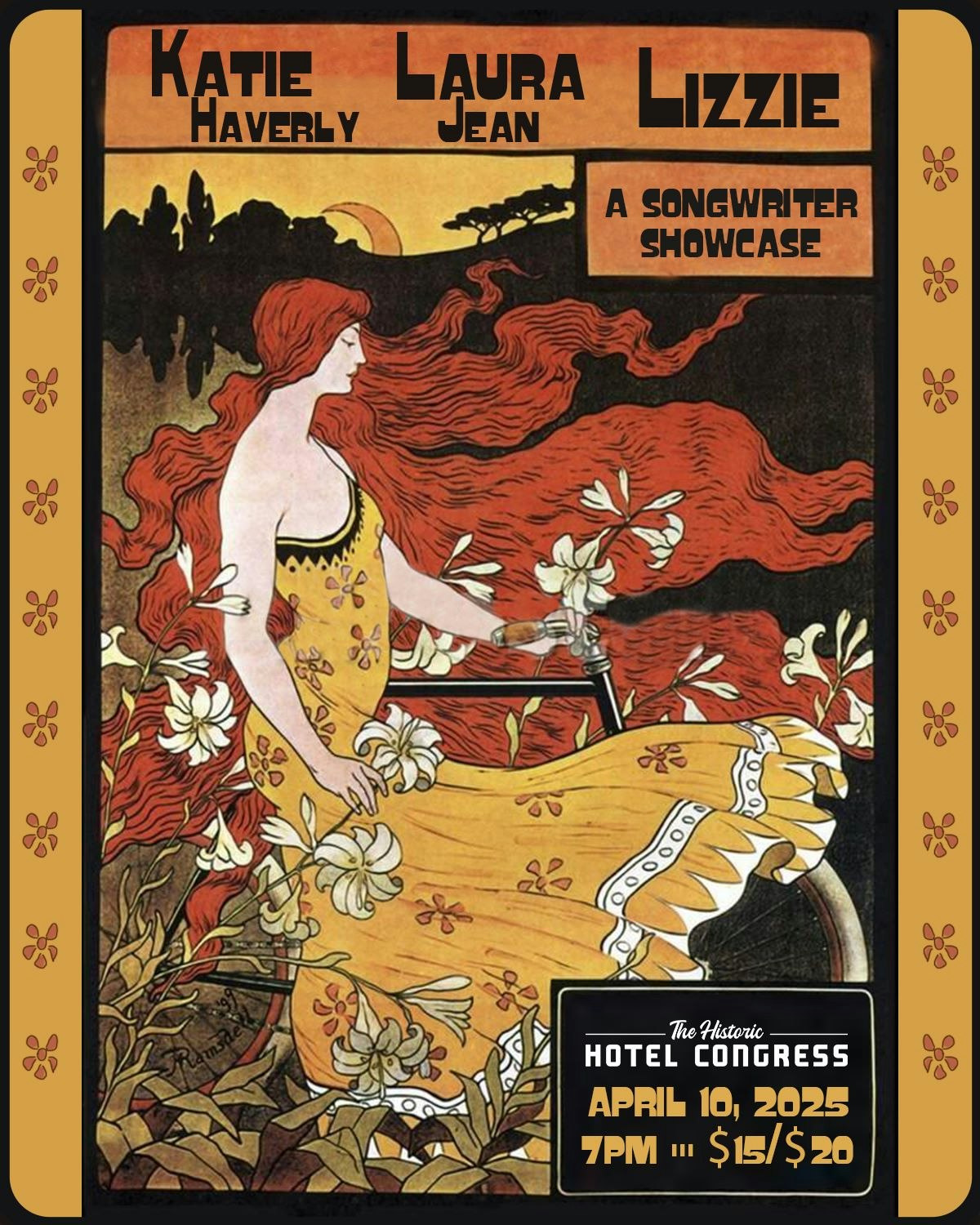 Songwriter Showcase: Katie Haverly, Laura Jean, & Lizzie - Hotel Congress