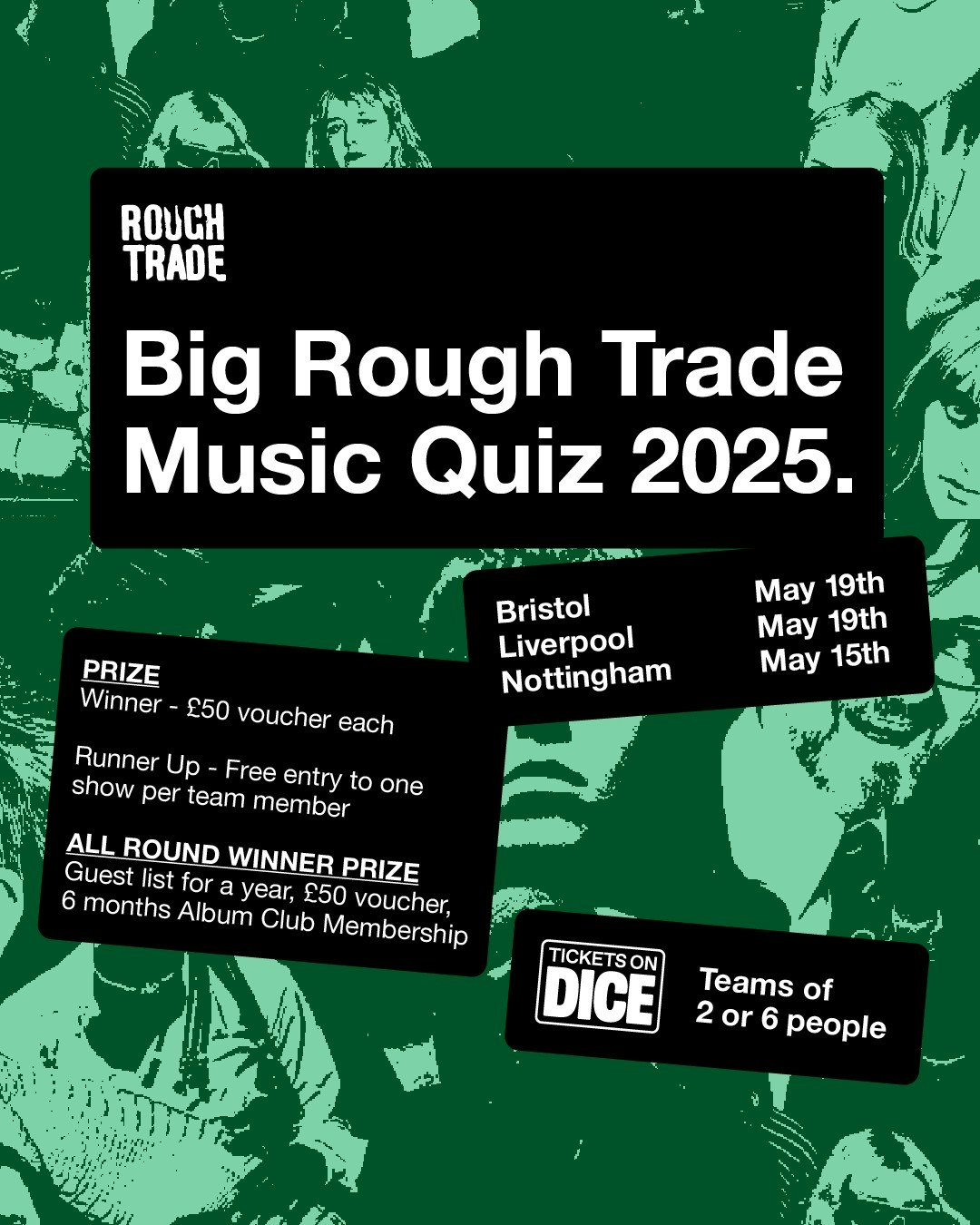 The Rough Trade Music Quiz! (Liverpool) Tickets | From £9 | May 19 ...
