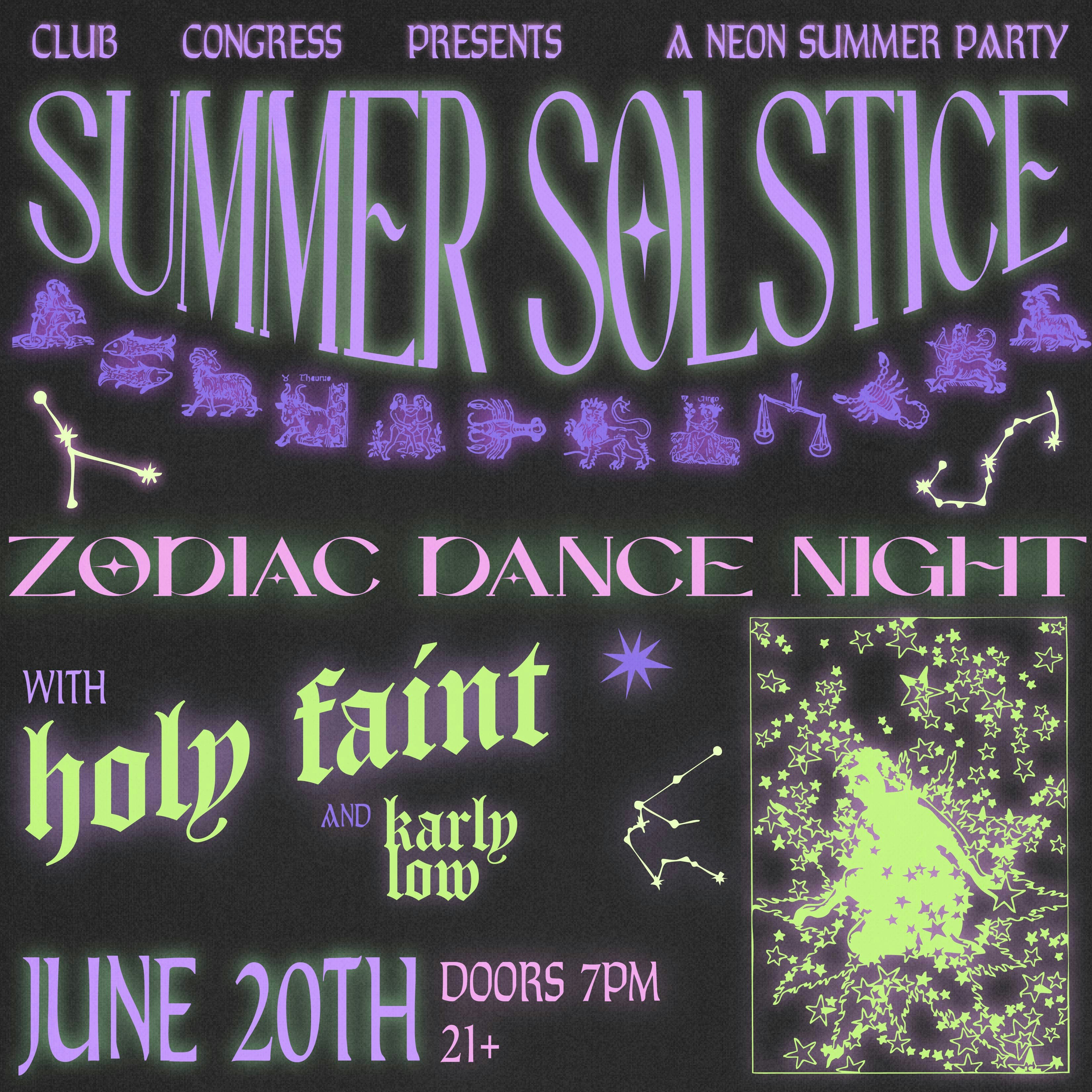 Solstice Celebration: Zodiac Dance Party! - Hotel Congress