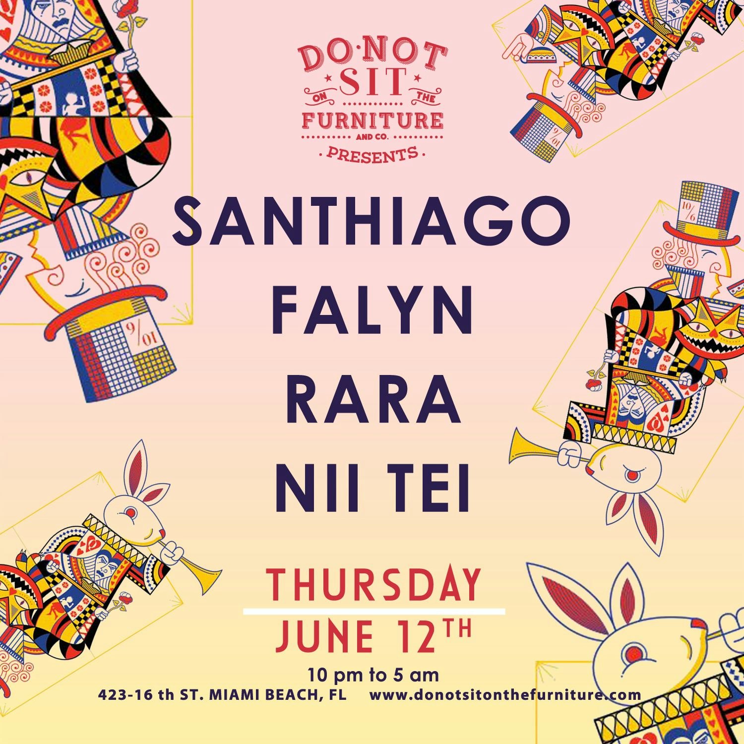 Santhiago, Falyn, Rara & Nii Tei Tickets | From Free | 12 Jun @ Do Not ...