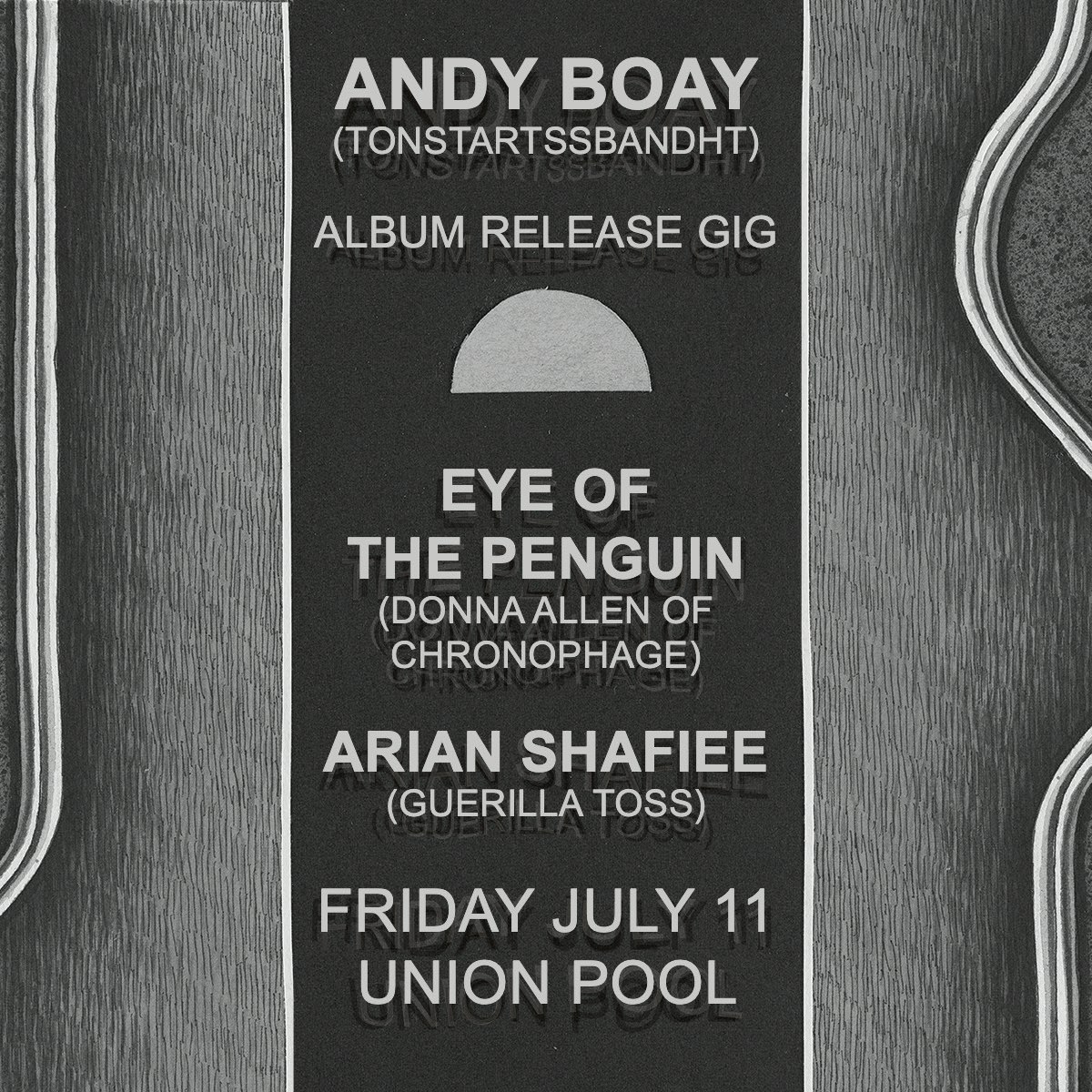 Andy Boay (Tonstartssbandht) *Record Release* • Eye of the Penguin ...