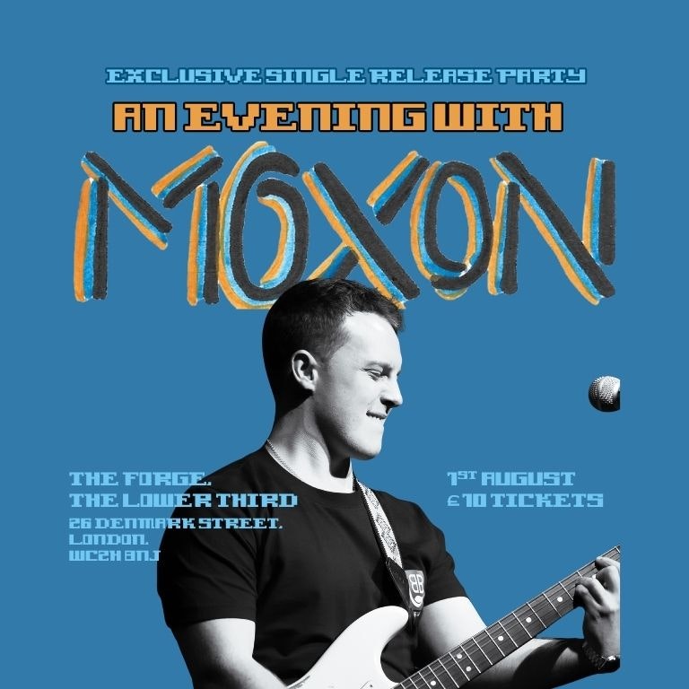 An Evening with Moxon Tickets | £11.22 | 1 Aug @ The Forge at The Lower ...