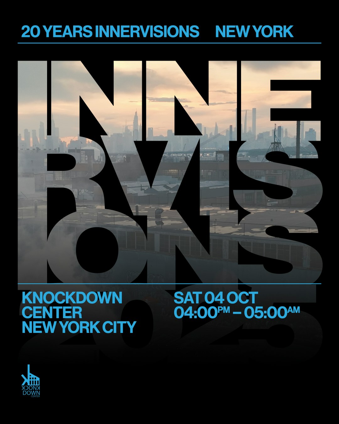 20 Years Innervisions - New York Billets | 4 oct. @ Knockdown Center ...