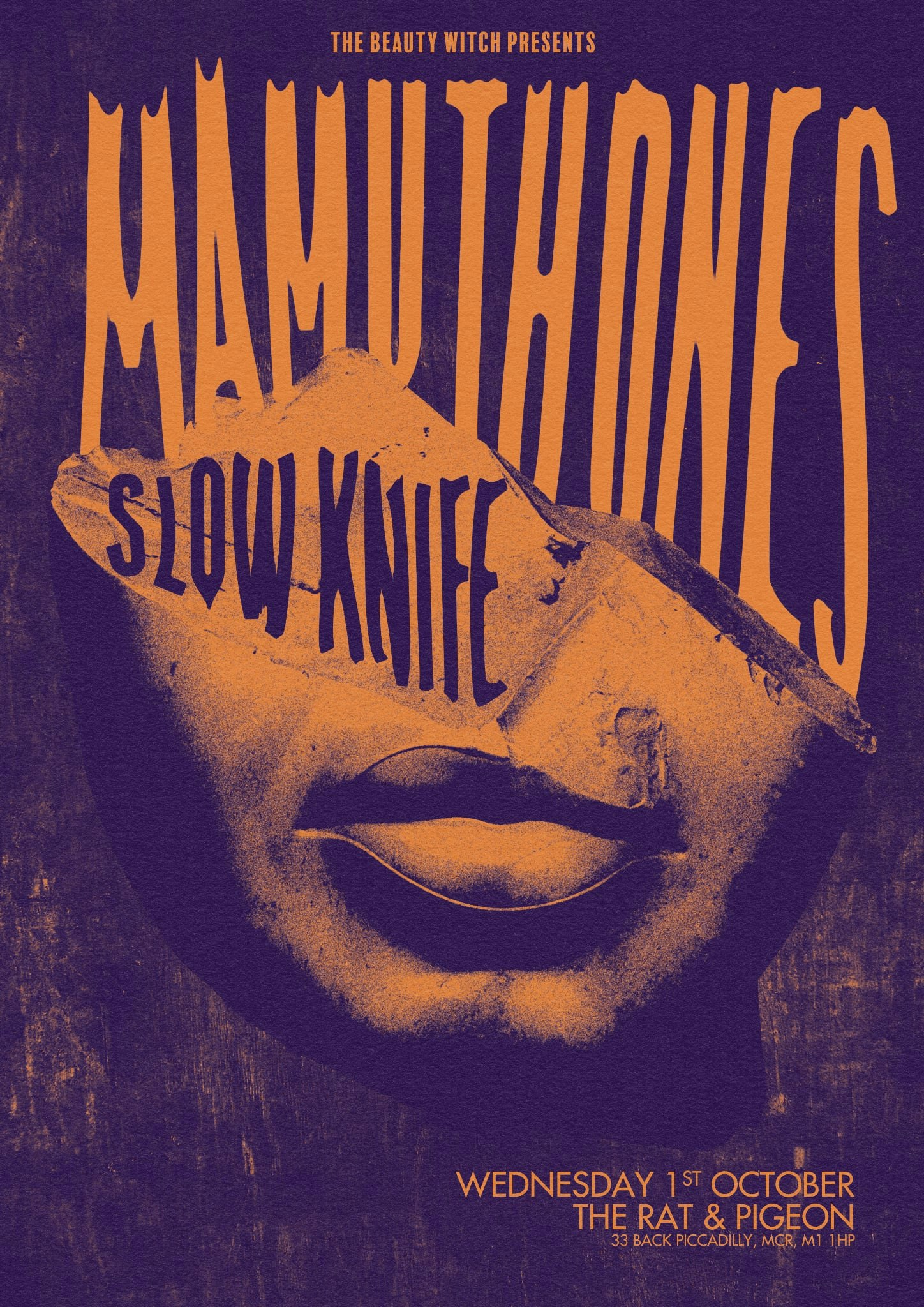 Mamuthones / Slow Knife Tickets | £11 | 1 Oct @ The Rat & Pigeon, Manchester | DICE