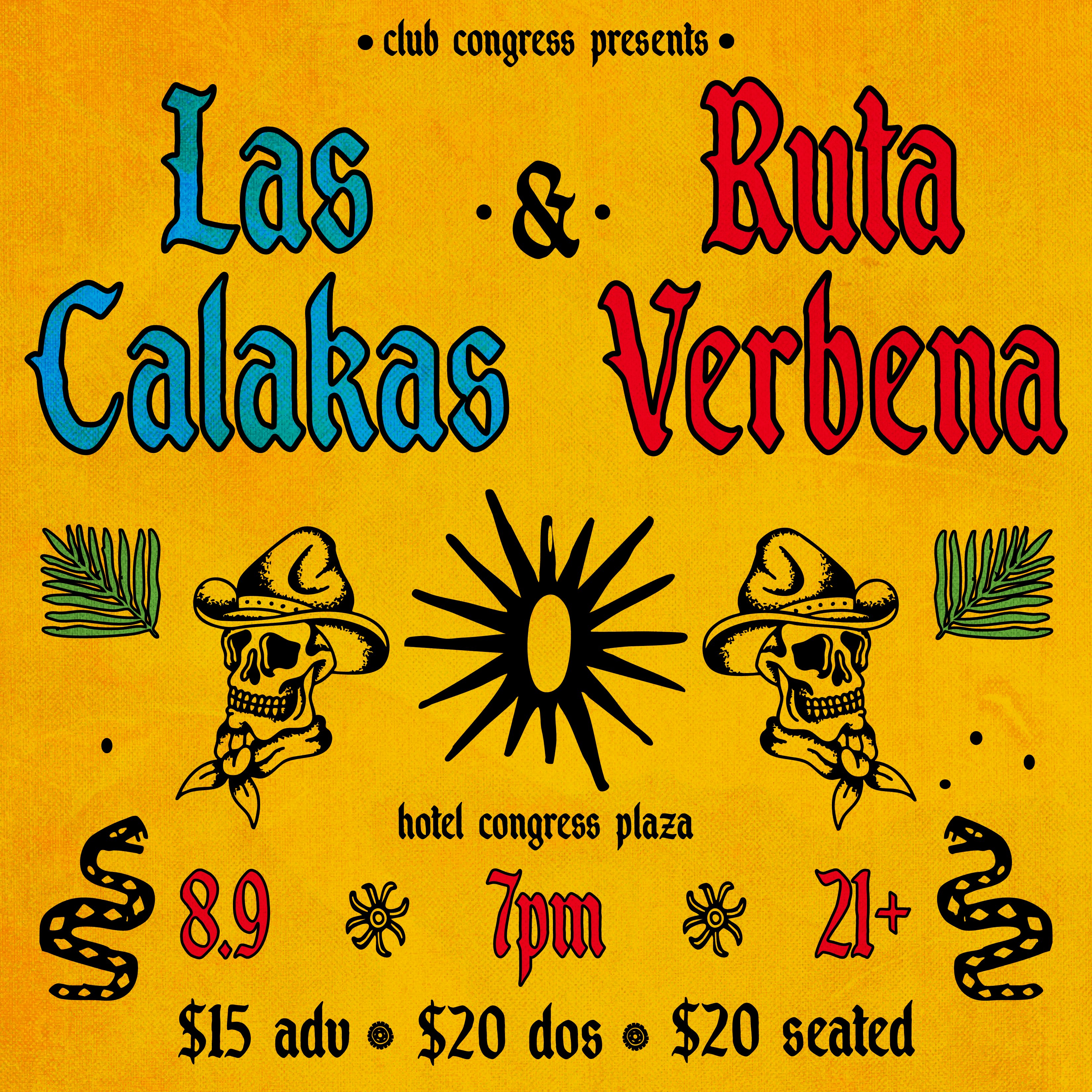 Ruta Verbena w/ Las Calakas - Hotel Congress