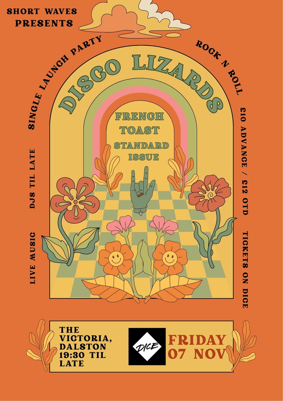 Disco Lizards / French Toast / Standard Issue Tickets | £11.85 | 7 Nov ...