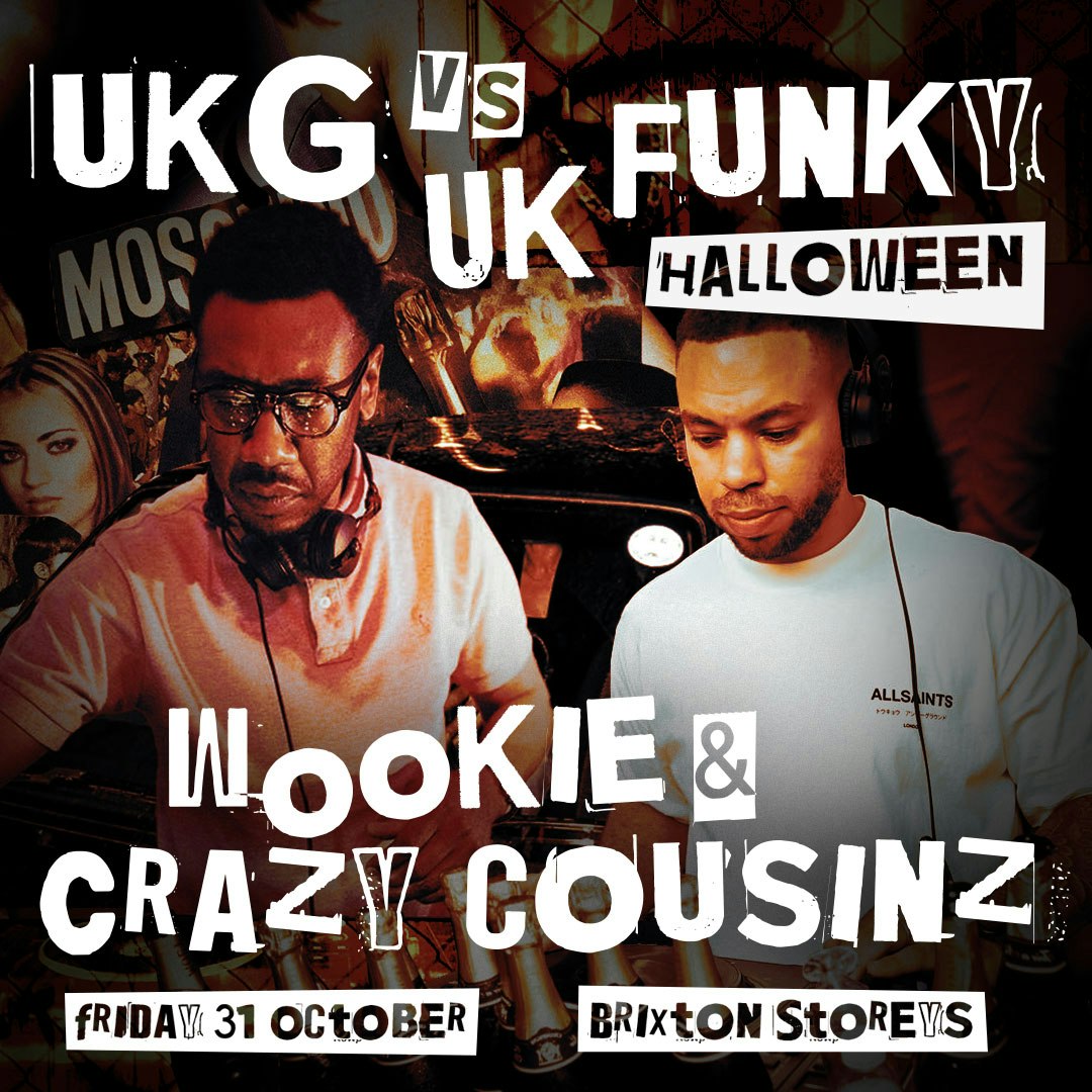 Crazy Cousinz & Wookie: Halloween Rave Tickets | £11.22 | 31 Oct ...