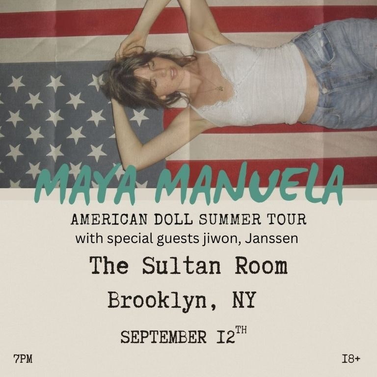 Maya Manuela, Jiwon, Janssen Billets | 20,09 $ | 12 sept. @ The Sultan ...