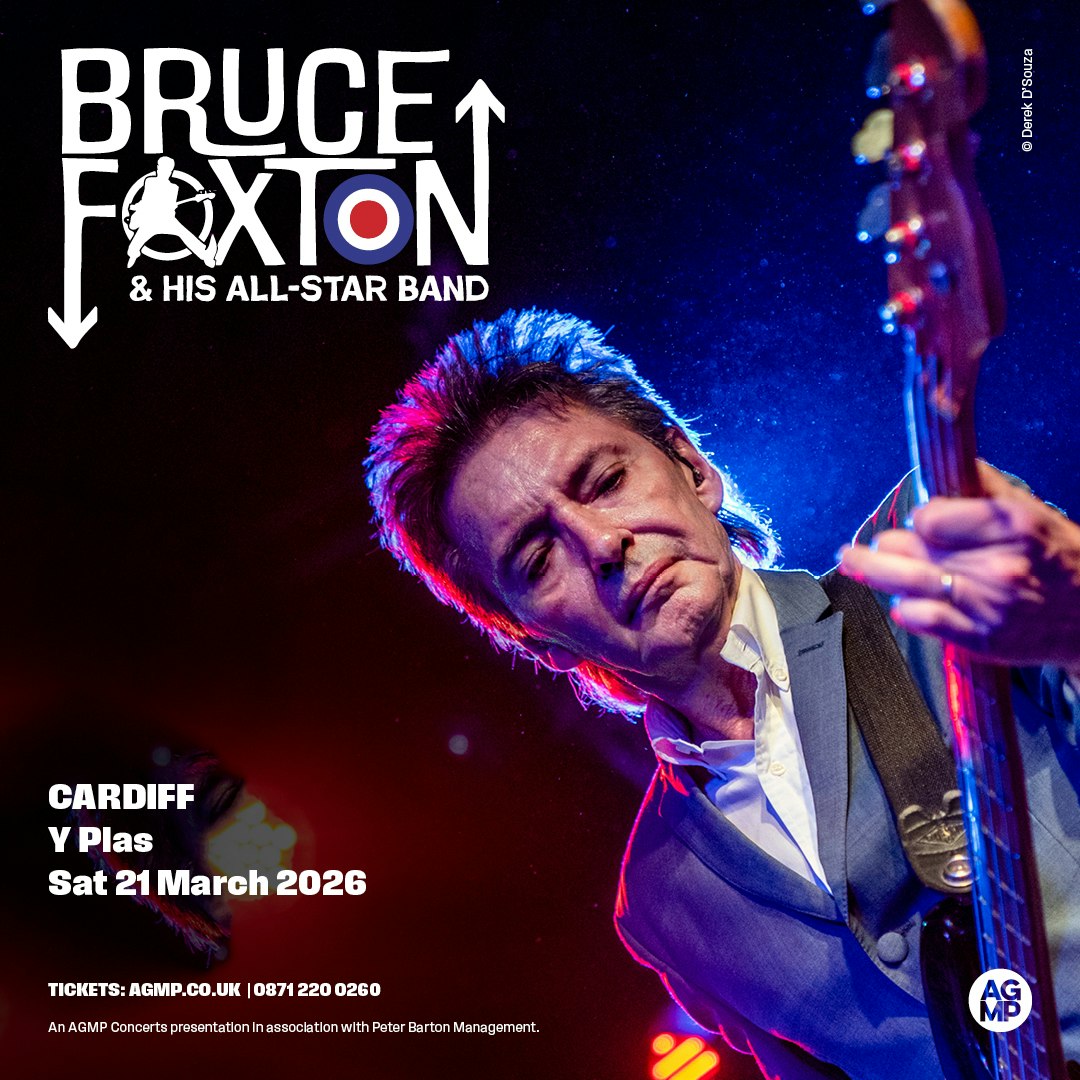 Bruce Foxton Tickets | £35.75 | Mar 21 @ Y Plas, Cardiff | DICE