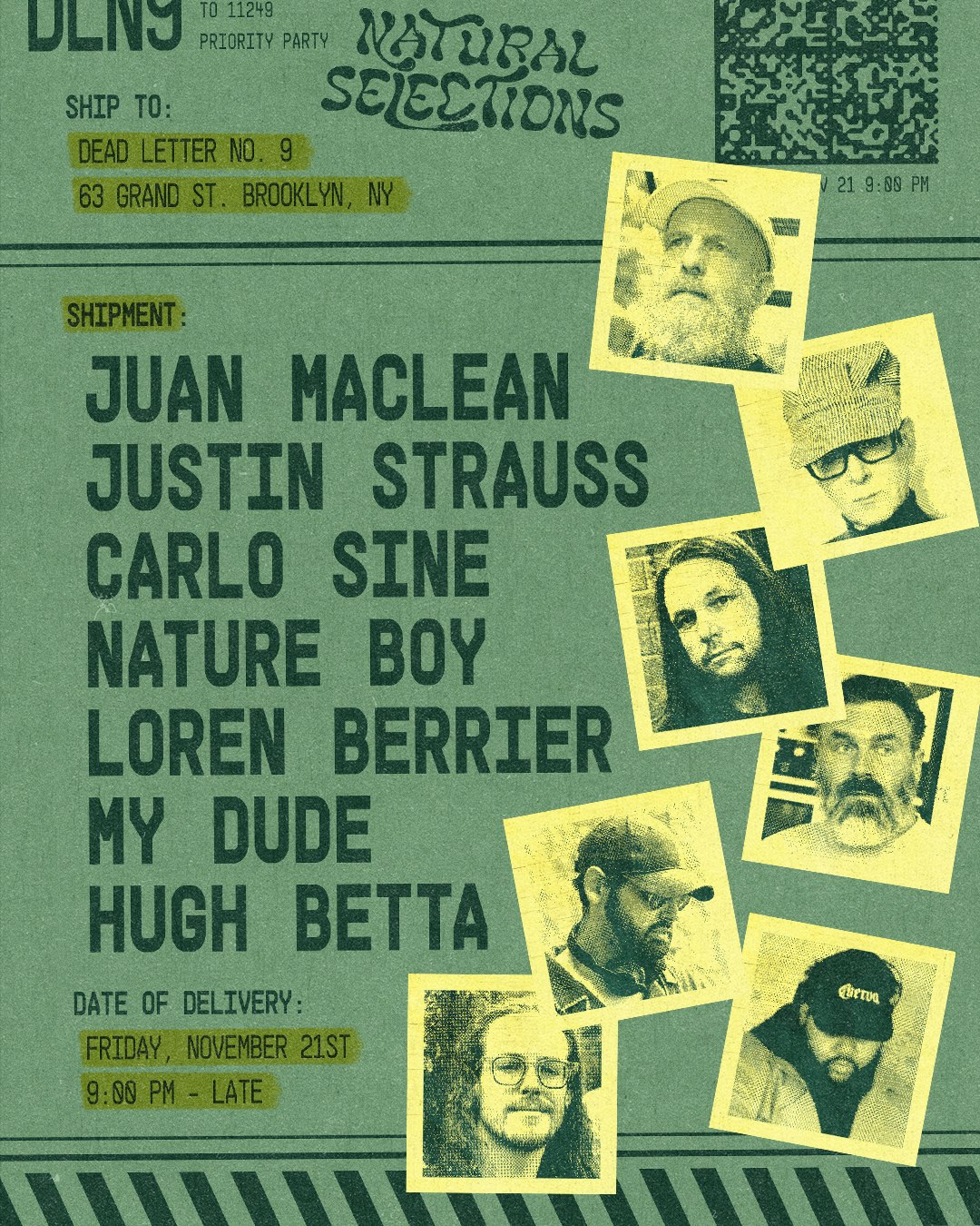 Juan MacLean, Justin Strauss, Nature Boy, + more Tickets | From Free ...