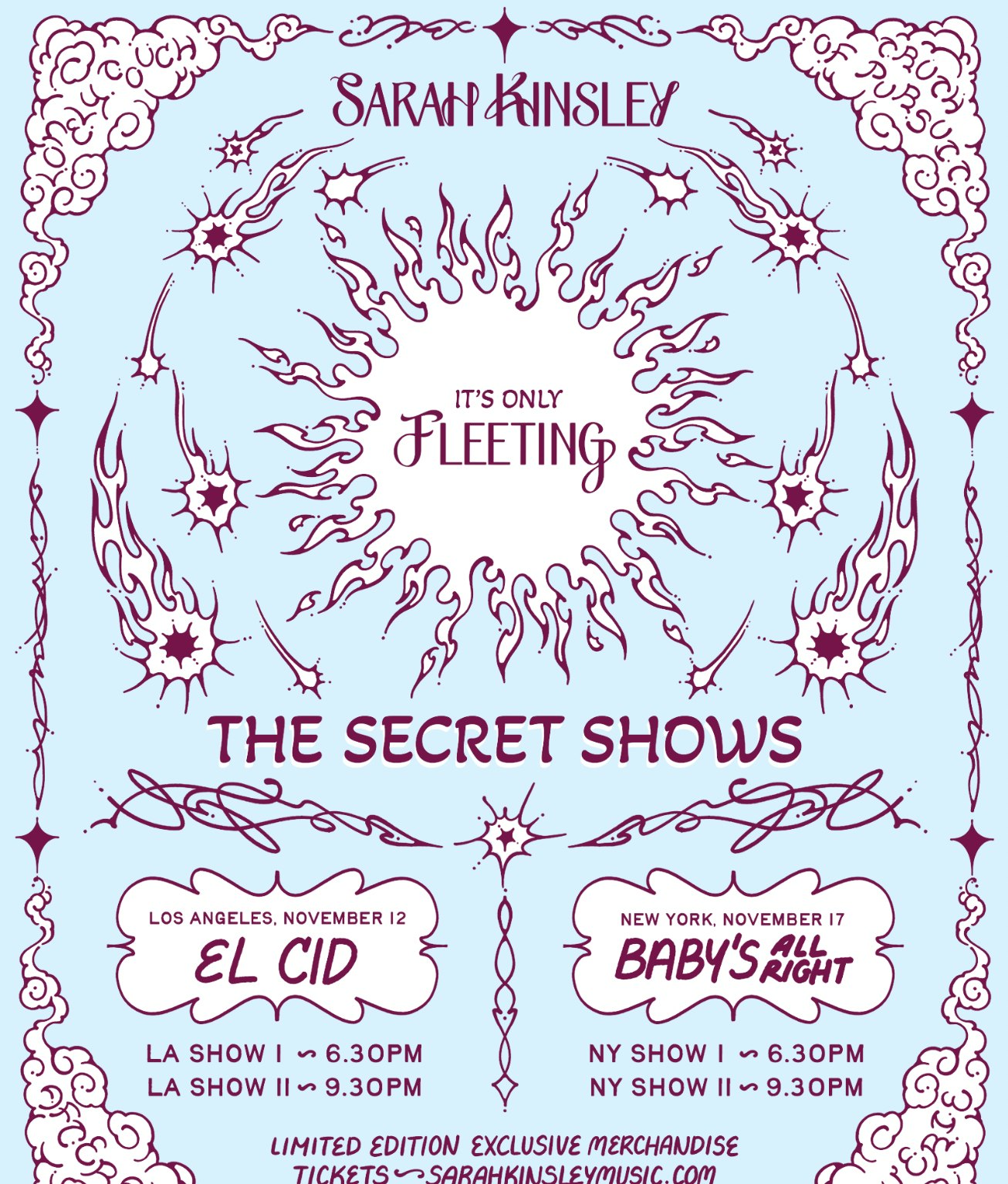 Sarah Kinsley Live in Los Angeles (Late Show) Tickets | $45.53 | Nov 12 ...