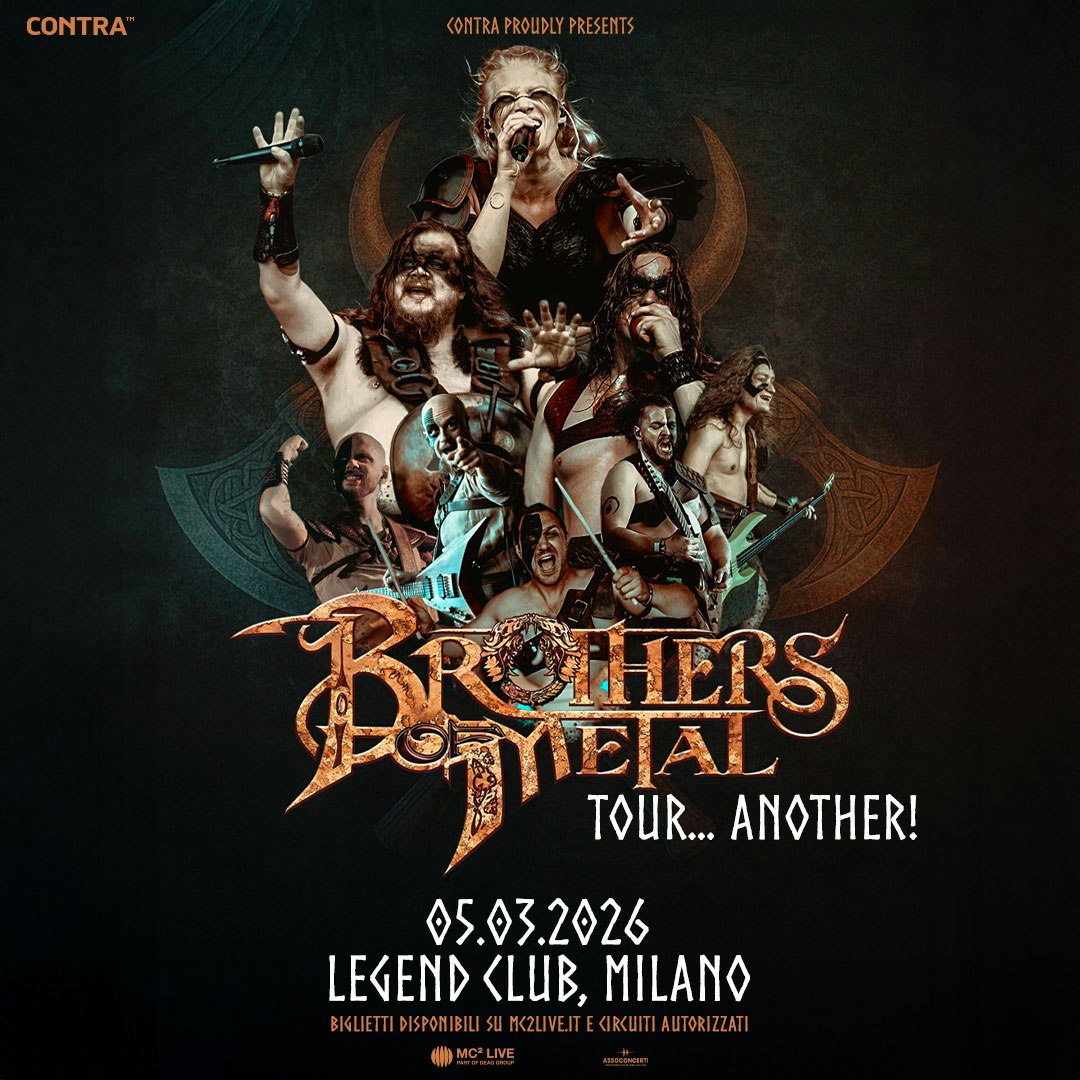 BROTHERS OF METAL Tickets | €34.50 | Mar 5 @ Legend Club, Milano | DICE