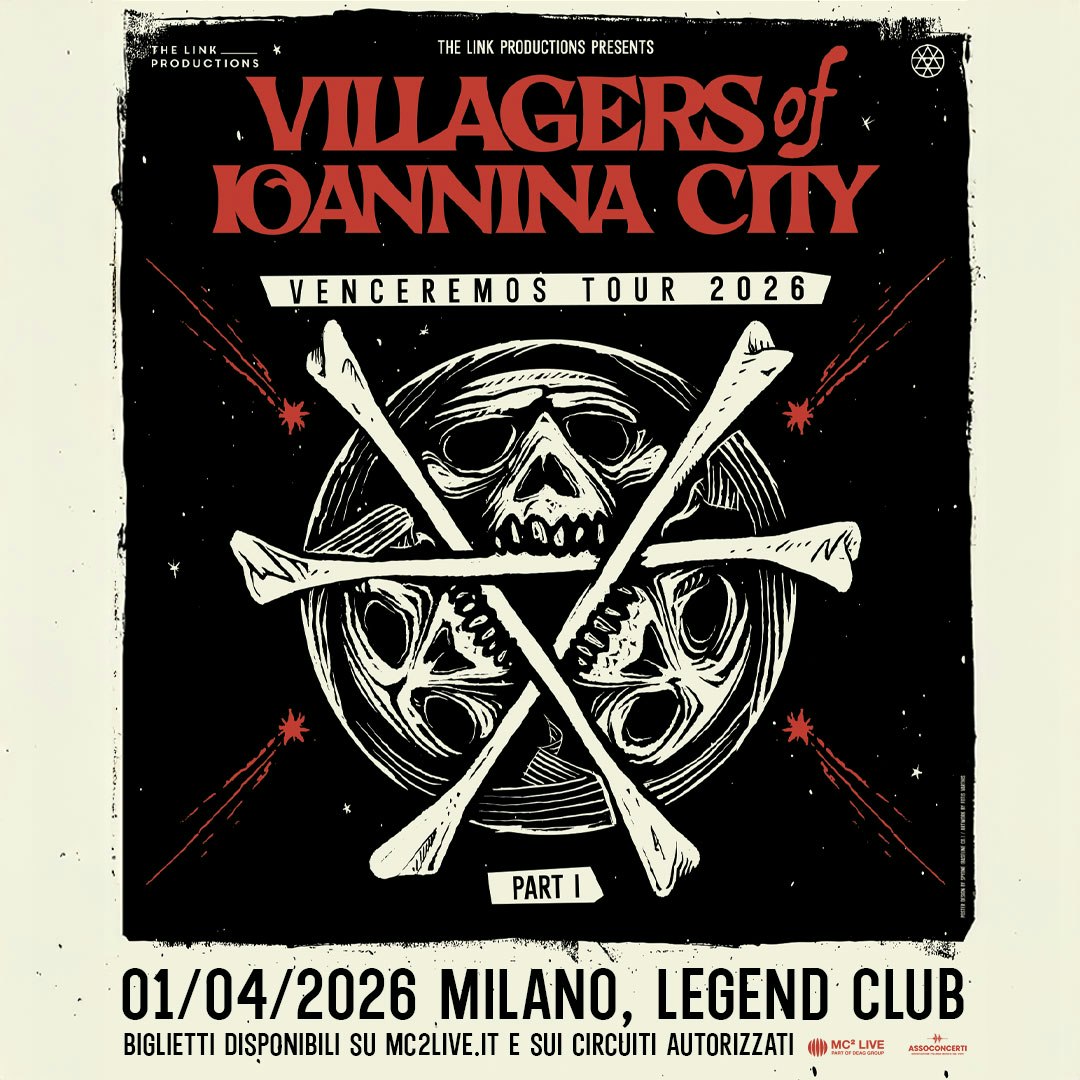 VILLAGERS OF IOANNINA CITY Tickets | €28.75 | Apr 1 @ Legend Club ...
