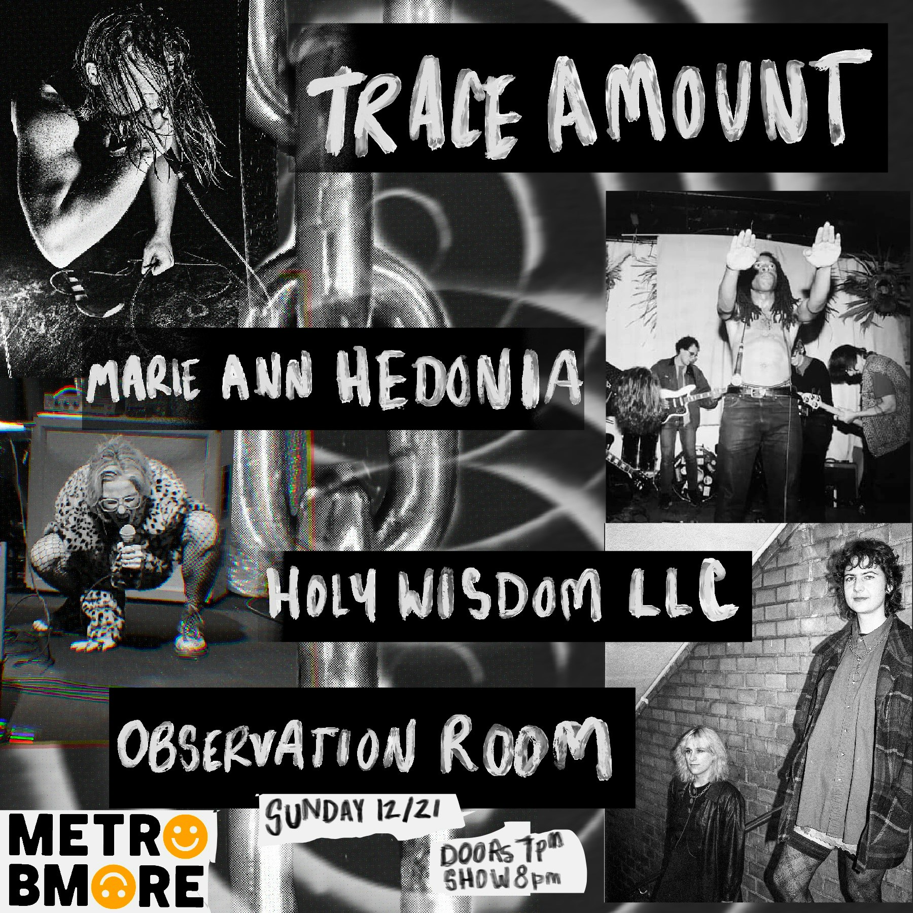 TRACE AMOUNT w/ Marie Ann Hedonia, Holy Wisdom LLC and Observation Room ...