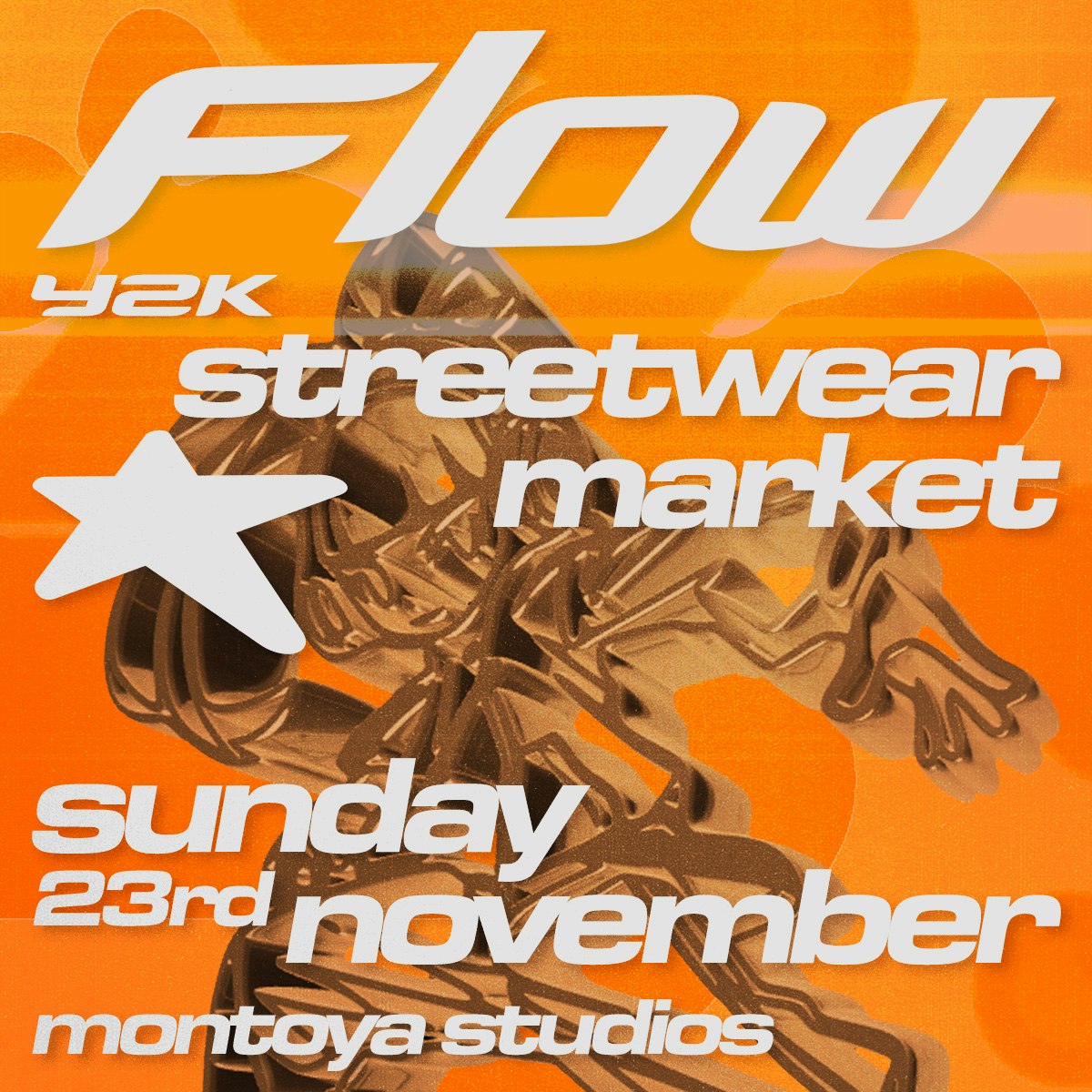 Flow: Y2K Streetwear Market Tickets | From €2.19 | 23 Nov @ Montoya ...