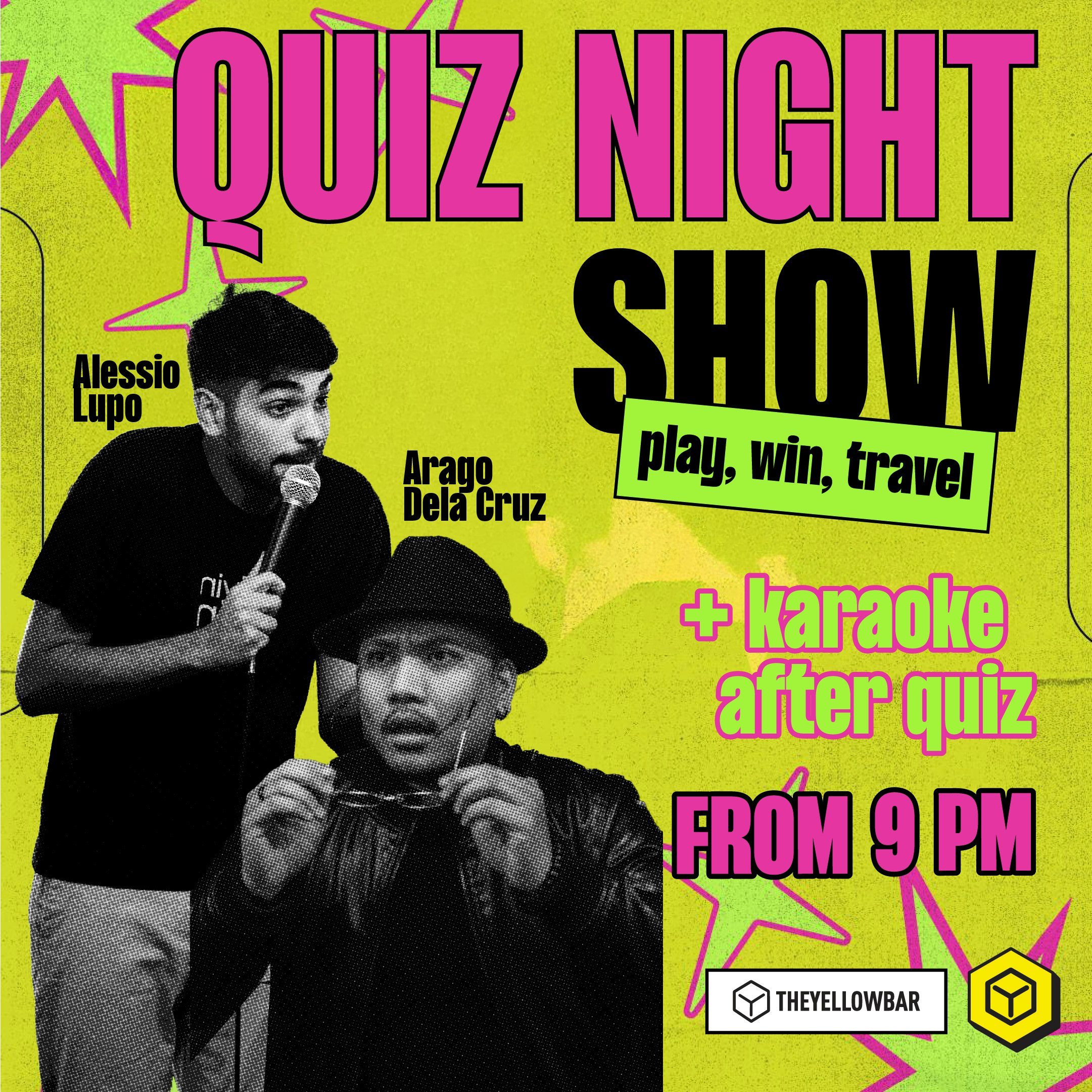 Quiz Night Show w/ ARAGO DE LA CRUZ Tickets | Free | 13 Jan @ The ...