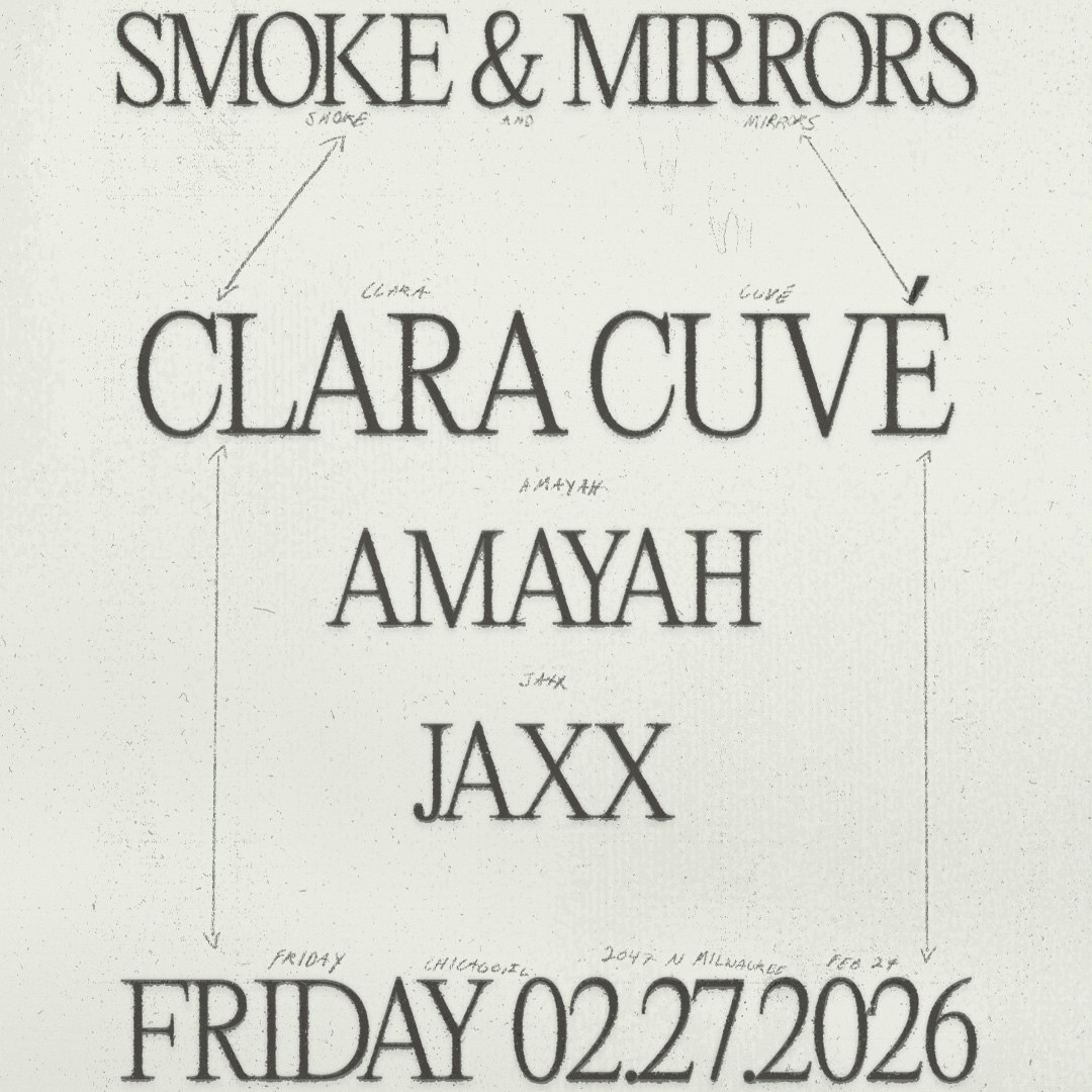 Clara Cuvé Tickets | From $20 | 27 Feb @ Smoke & Mirrors, Chicago | DICE