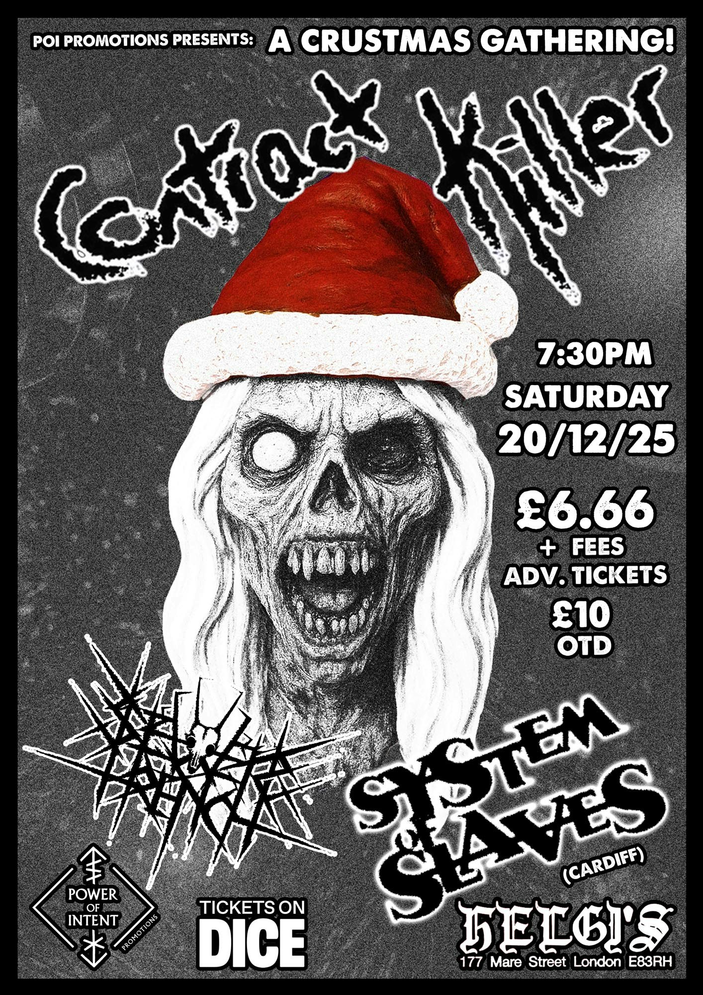 Contract Killer + System of Slaves + Sewer Trench Tickets | £7.89 | 20 ...