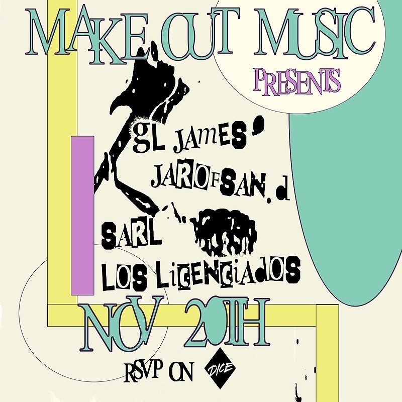 GL James, Jarofsan.d, Sarl, Los Licenciados Tickets | Free | Nov 20 ...