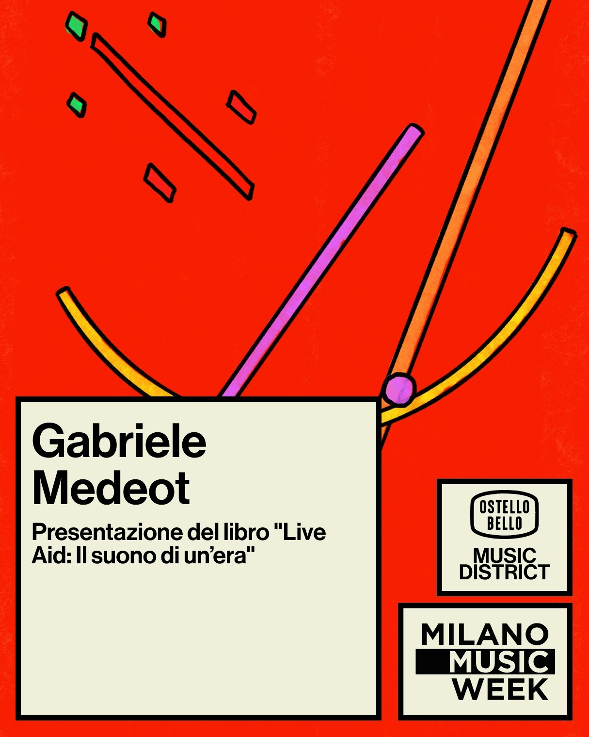 Gabriele Medeot – Presentazione del libro Live Aid Tickets | Free | Nov ...