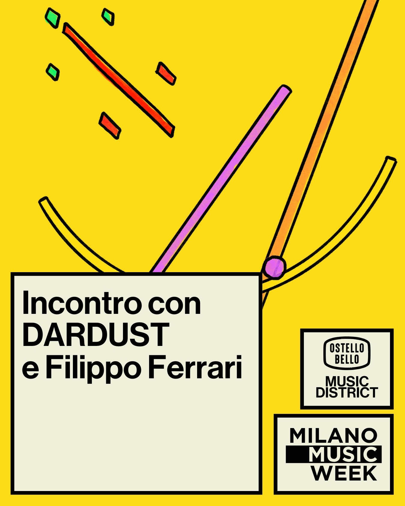 Incontro con DARDUST e Filippo Ferrari Tickets | Free | 22 Nov ...