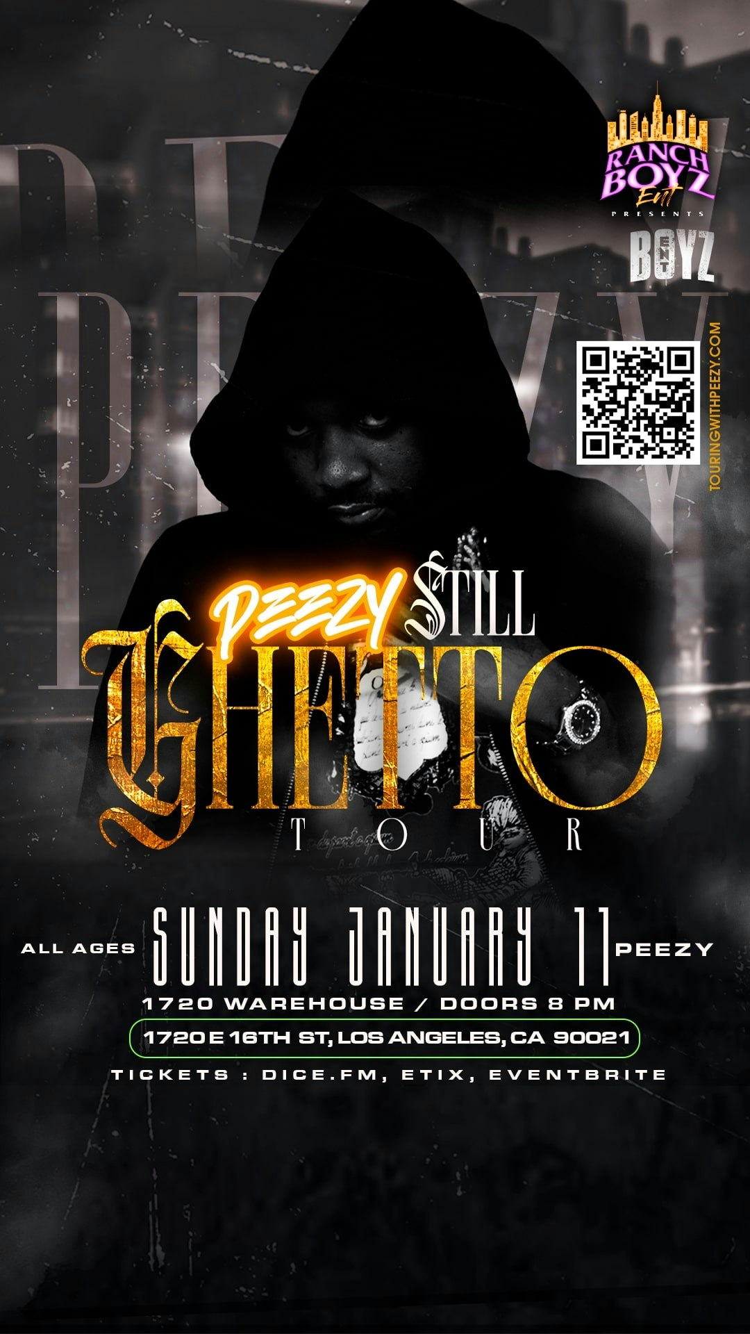 Peezy Live Tickets | $39.14 | 11 Jan @ 1720, Los Angeles | DICE