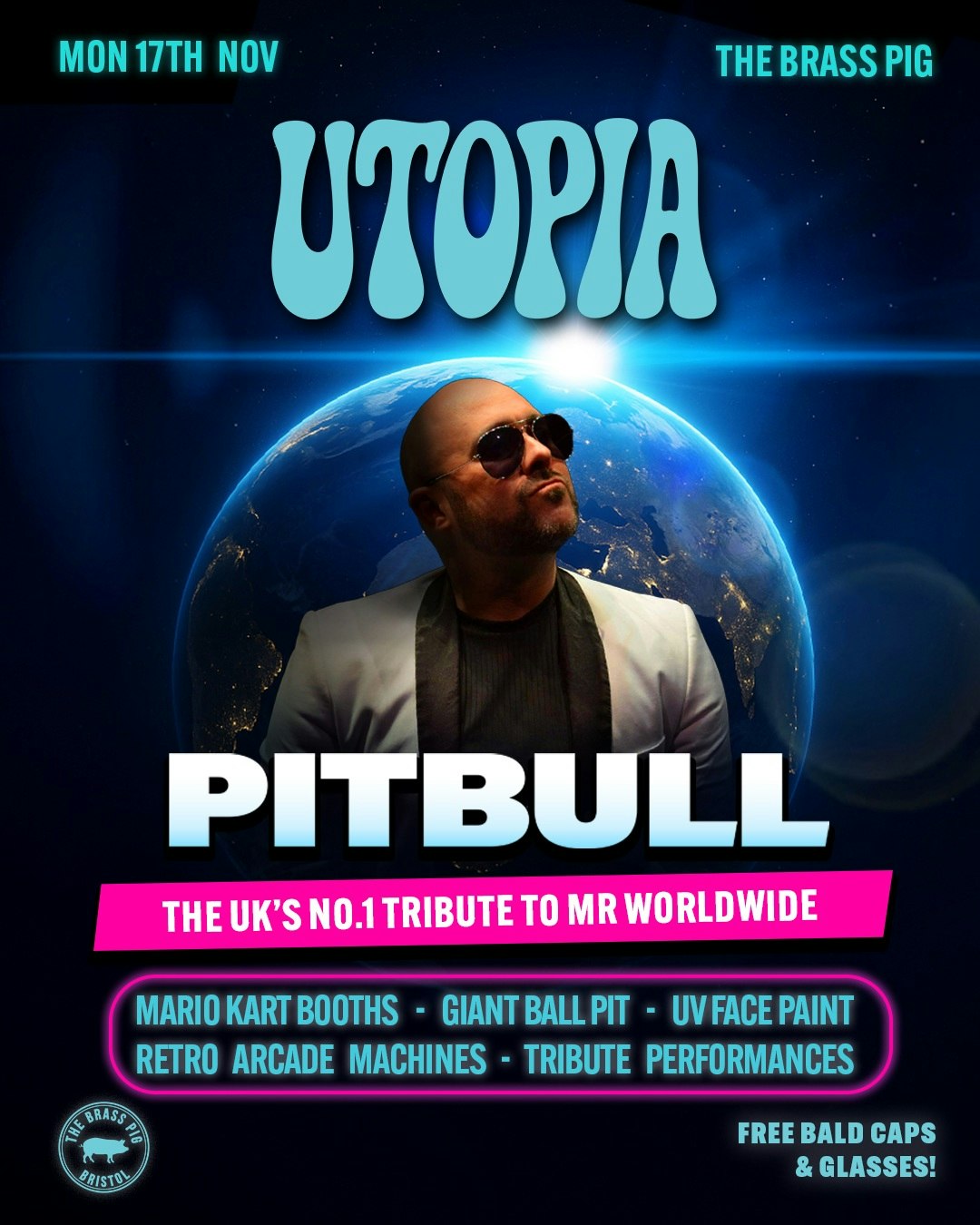 Utopia Presents: Pitbull Live Tribute show Tickets | Ab 3,09 £ | 17 ...