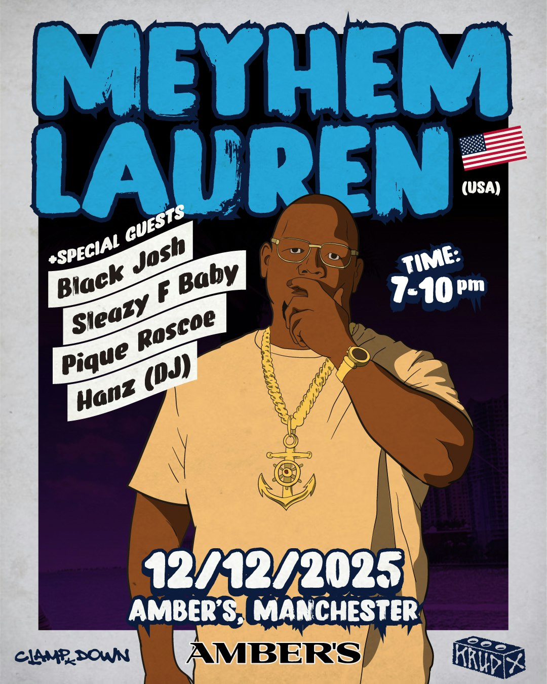 Meyhem Lauren (w/ Black Josh, Sleazy F Baby + more Tickets | £16.69 ...