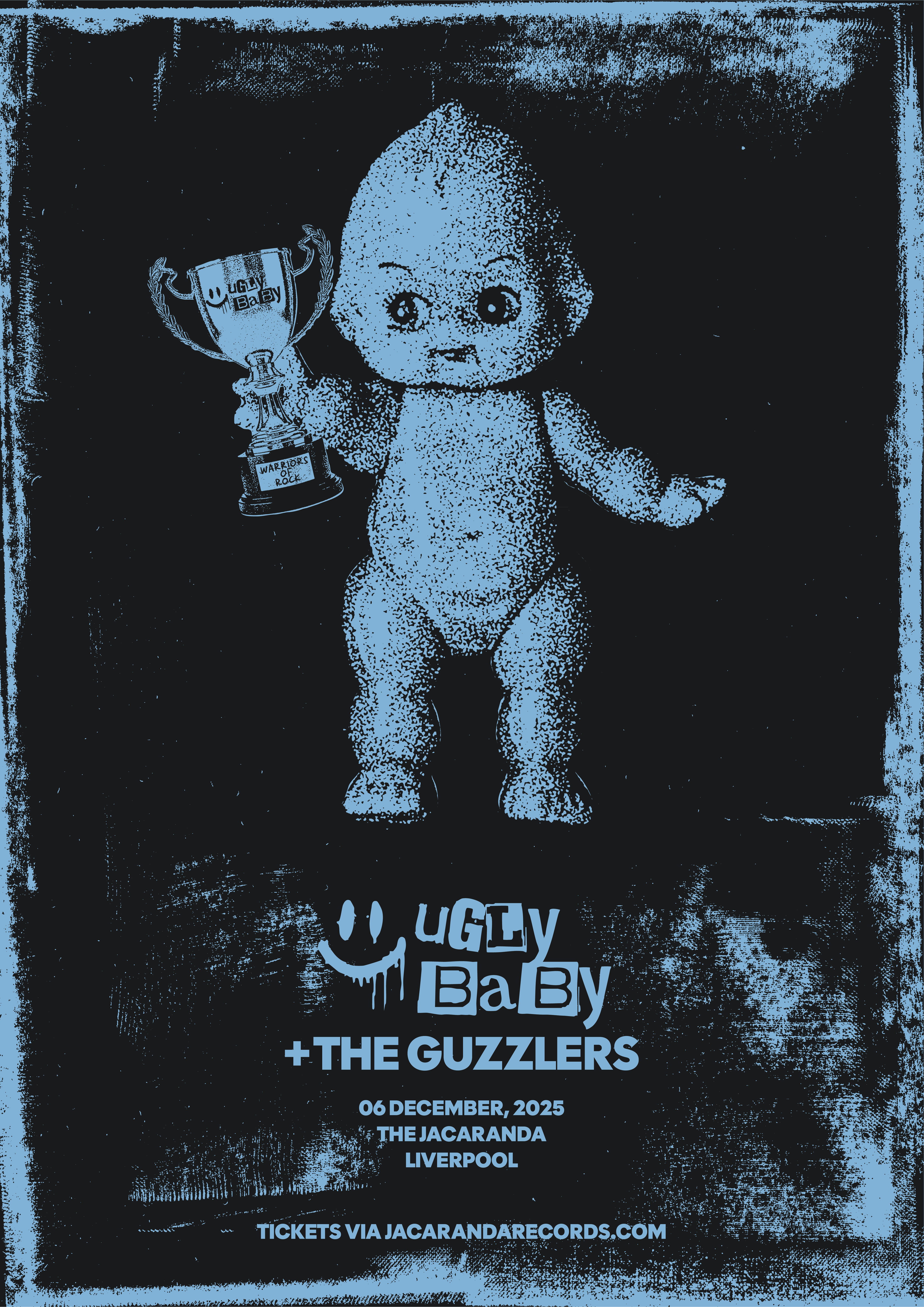 Ugly Baby Billets | 10,15 £ | 6 déc. @ The Jacaranda, Liverpool | DICE