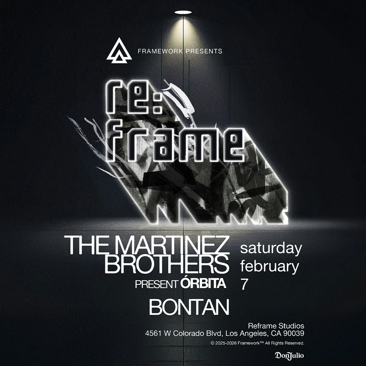 Framework Presents The Martinez Brothers Tickets | 7. Feb. @ Reframe Studios Indoors, Los ...