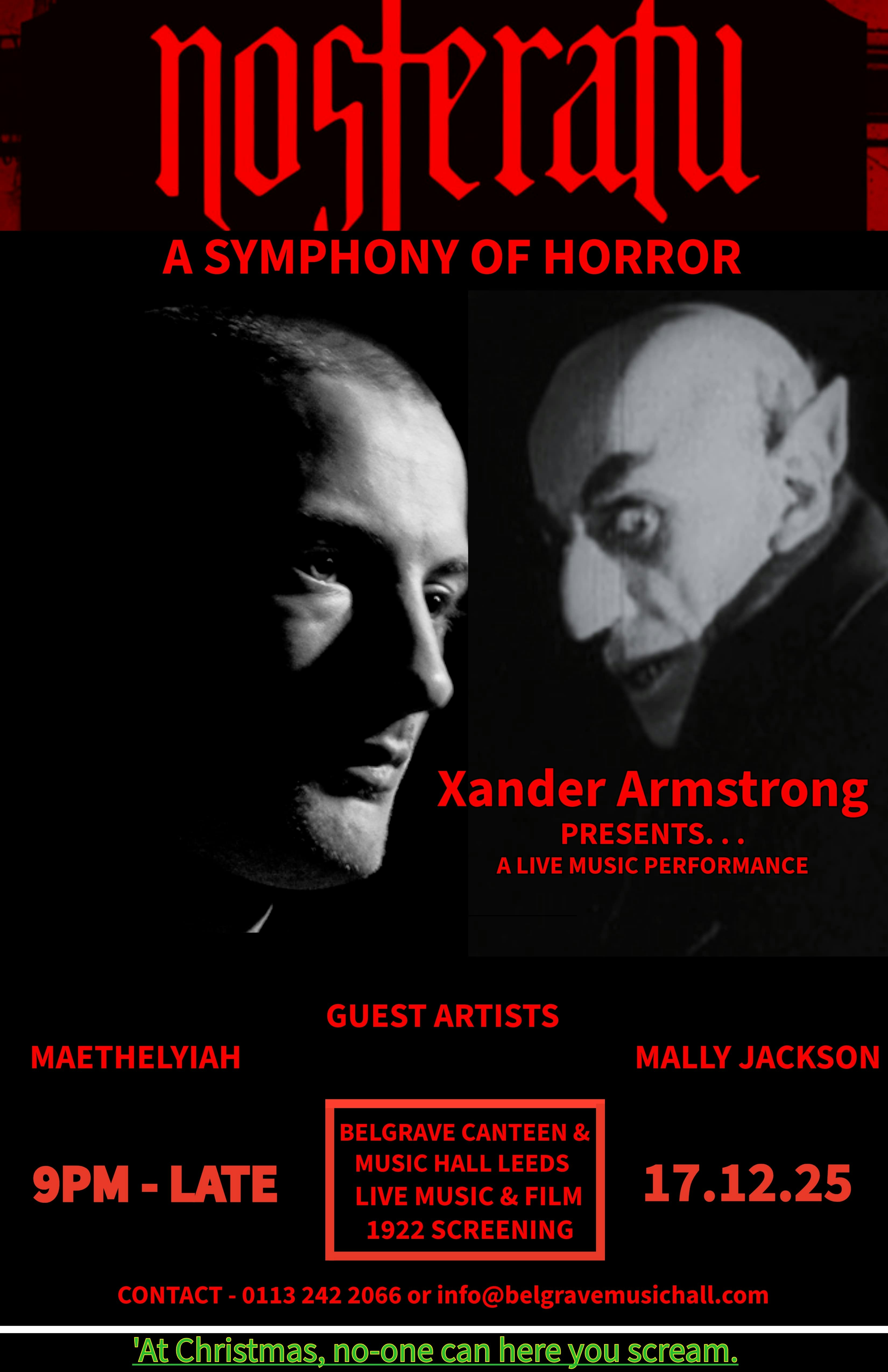 Nosferatu A Symphony of Horror Tickets | 19,84 £ | 17. Dez. @ Belgrave ...