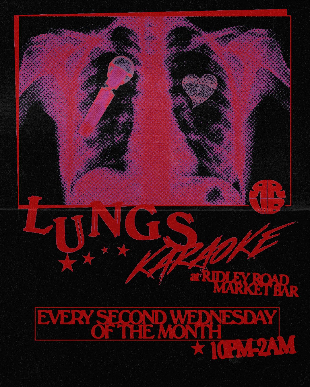 LUNGS KARAOKE Tickets | Free | 11 Feb @ Ridley Road Market Bar, London ...