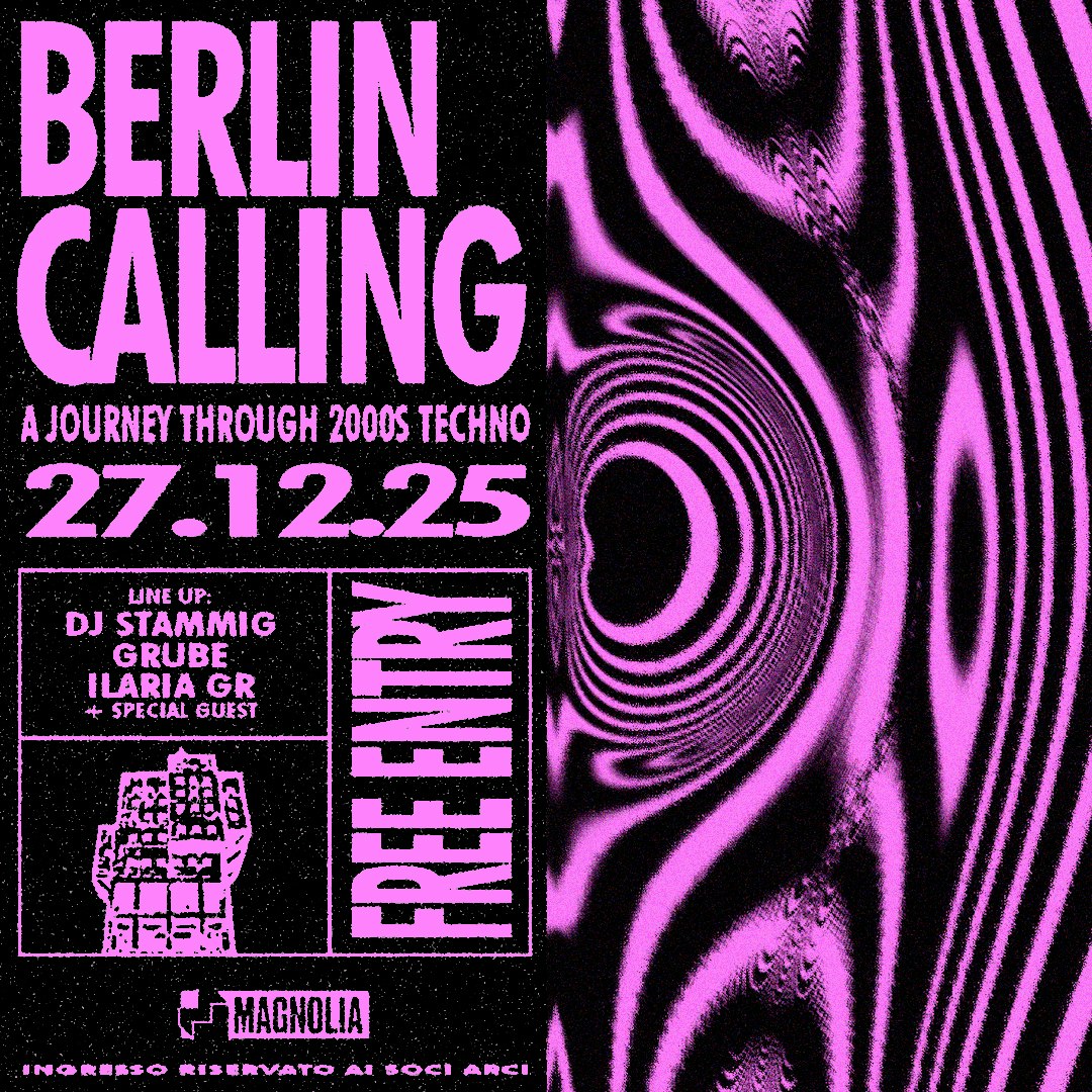 Berlin Calling | A Journey Through 2000's Techno w/ Dj Stammig, Grube ...
