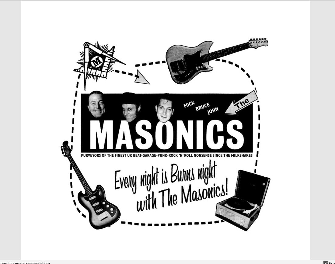 Public THE MASONICKS (UK) + THE SQUARES (Nancy) Tickets | €16.50 | Mar 13 @ La Java, Paris | DICE