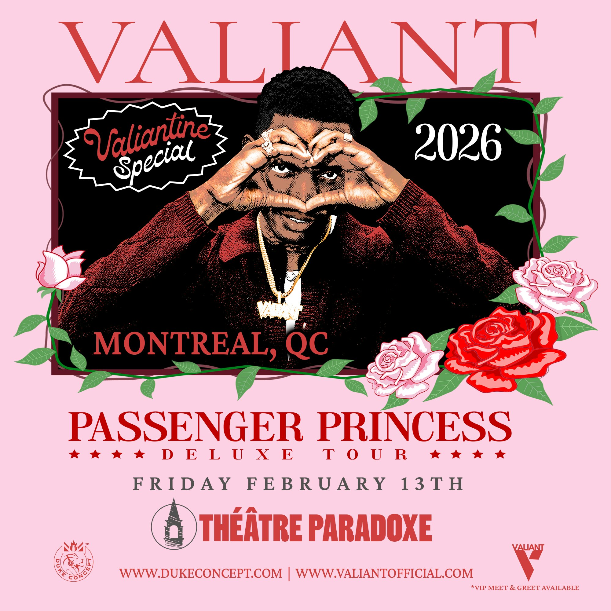 Valiant Passenger Princess Deluxe Tour, Montreal Entradas | Desde 48,45 ...