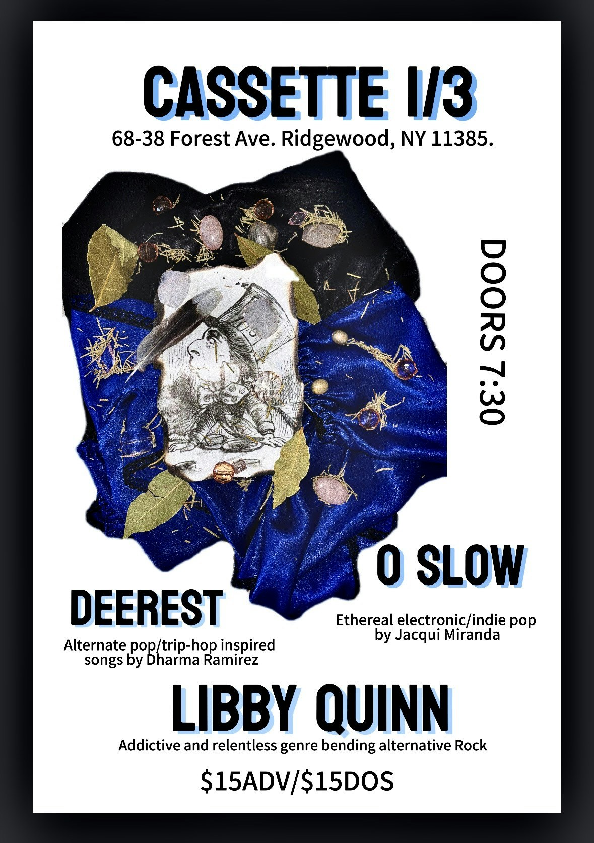 LIBBY QUINN, O SLOW, DEEREST Tickets | $18.04 | Jan 3 @ Cassette, New York | DICE