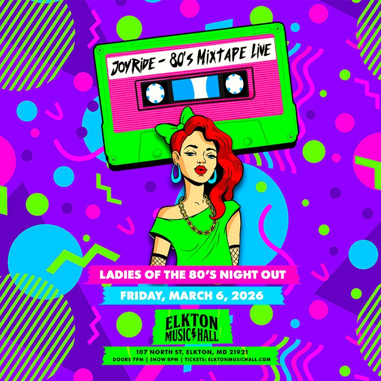 Joyride - 80's Mixtape Live - Ladies of the 80's Biglietti | Da 27 ...