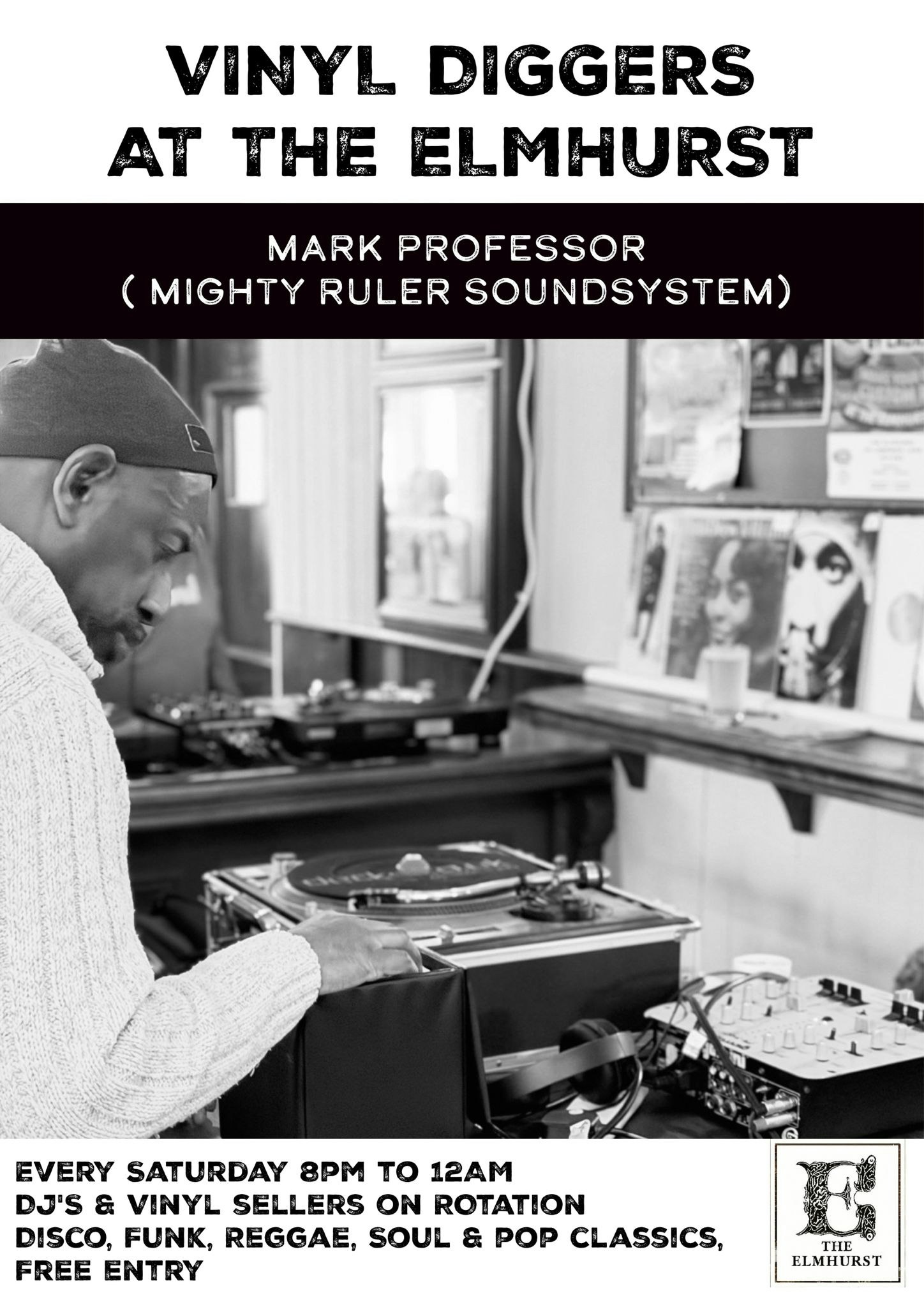 Vinyl Diggers Social with Mark Professor (Mighty Ruler Sound System ...