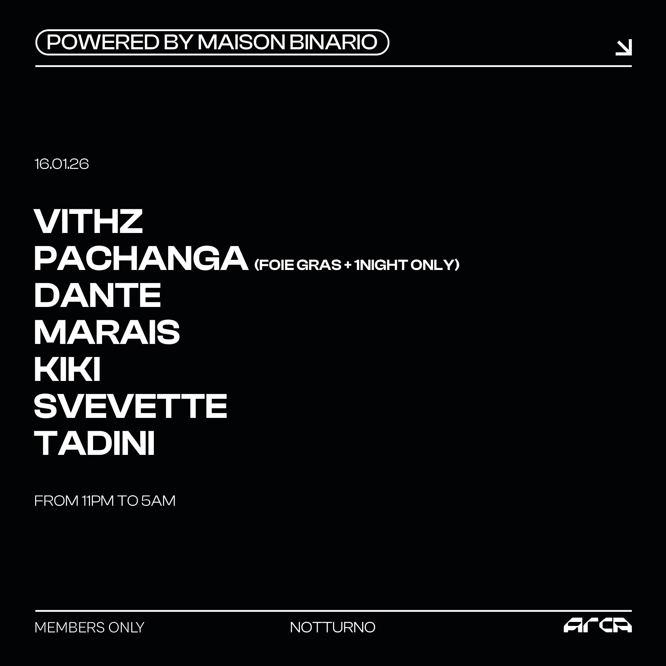 Maison Binario with Adom Red [ACCESSO RISERVATO AI TESSERATI ARCA ...