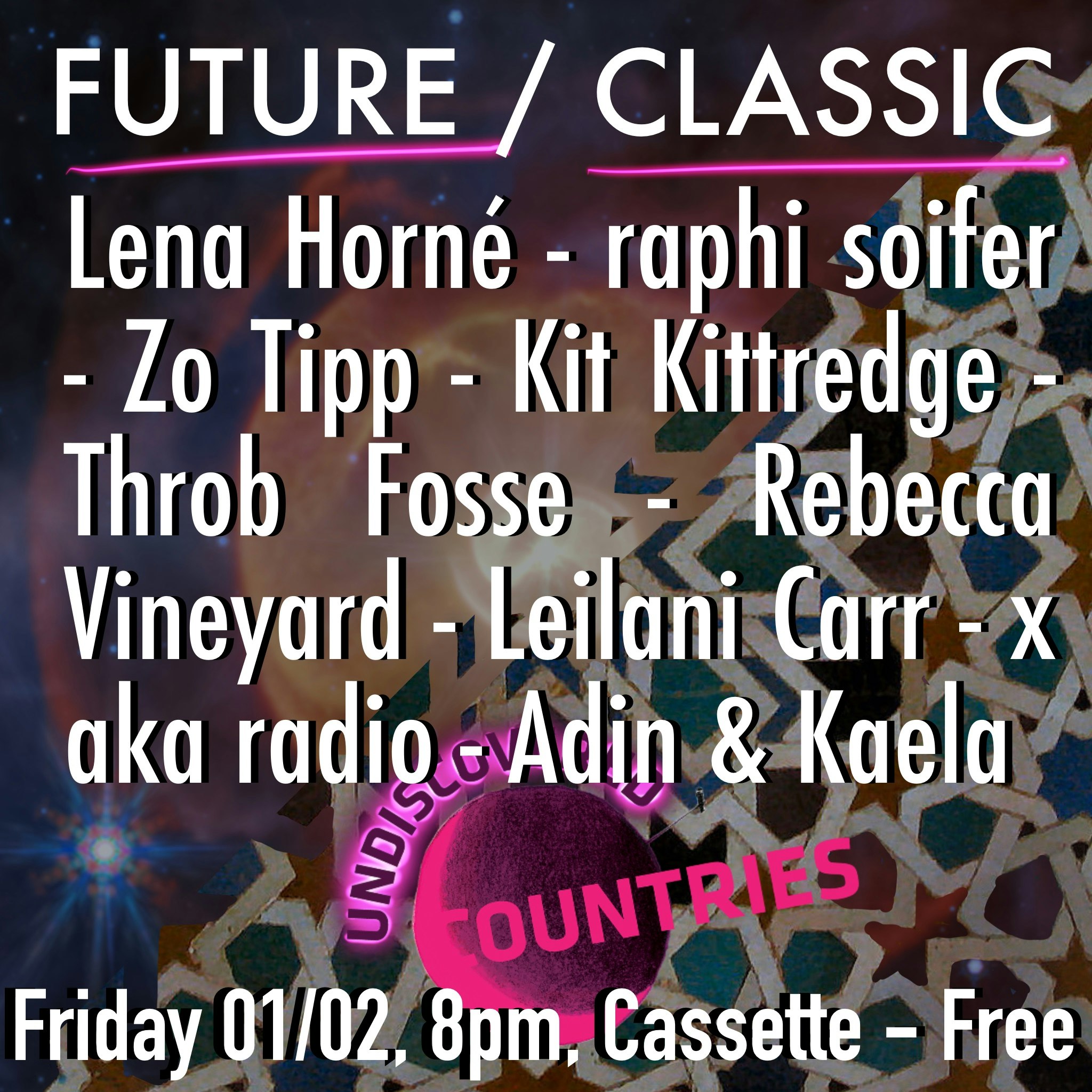 UNDISCOVERED COUNTRIES: FUTURE/CLASSIC Bilhetes | Gratuito | 2 de jan ...