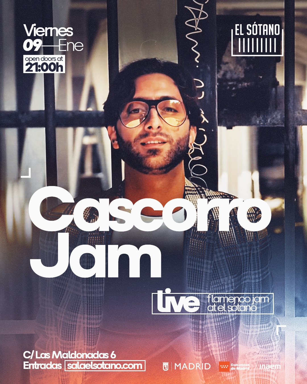 CASCORRO JAM de Flamenco ''presentada por Lucas Carmona'' Tickets | €15 ...