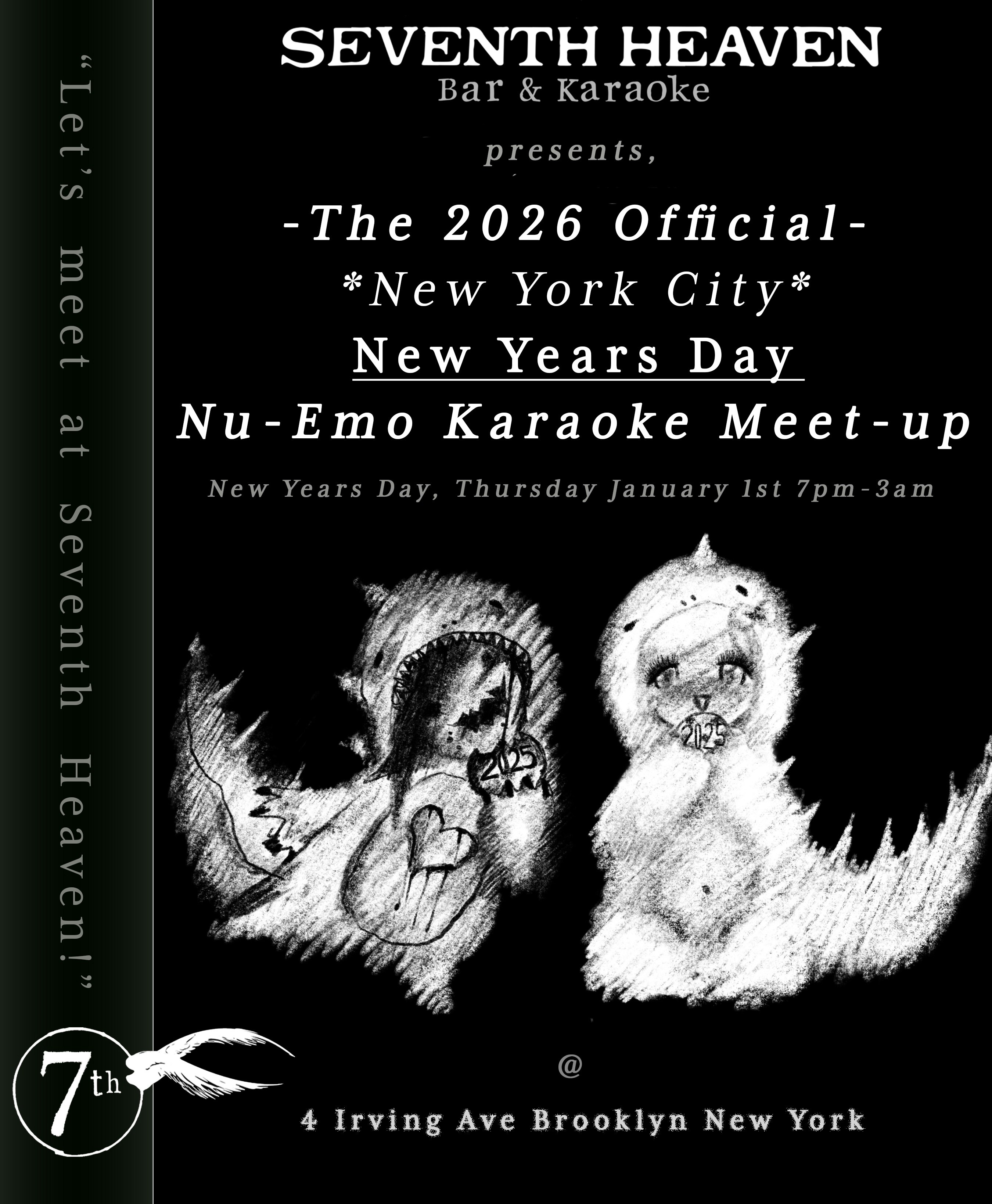 Emo Night Karaoke | New Year's Celebration Tickets | Free | 1 Jan ...