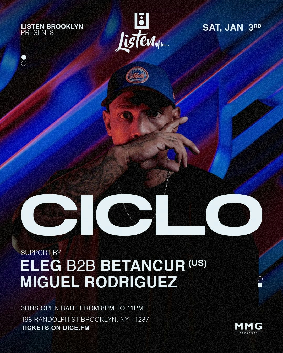Ciclo, Eleg b2b Betancur, Miguel Rodriguez Tickets | From Free | Jan 3 ...