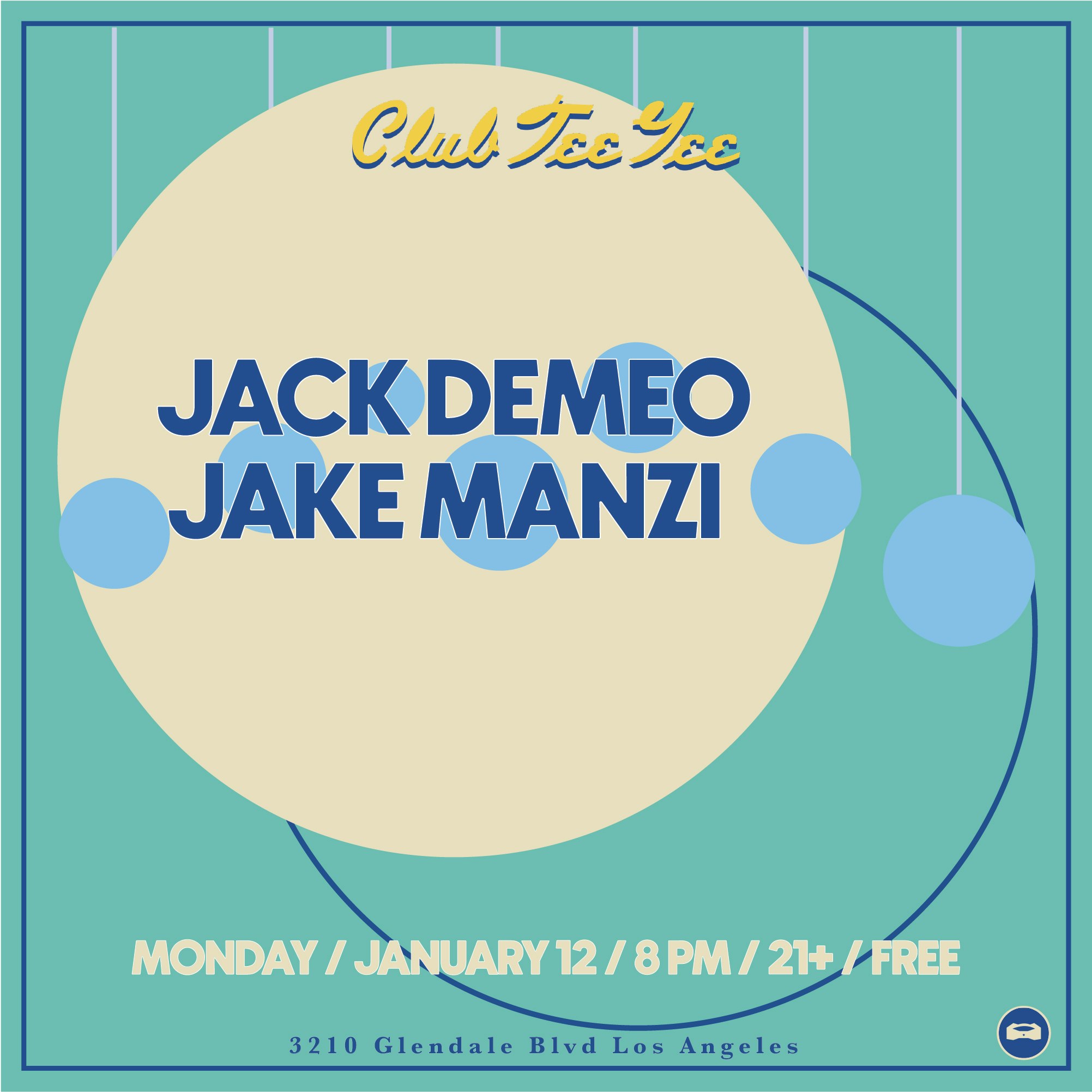 Jack DeMeo, Jake Manzi Tickets | Free | Jan 12 @ Club Tee Gee, Los ...