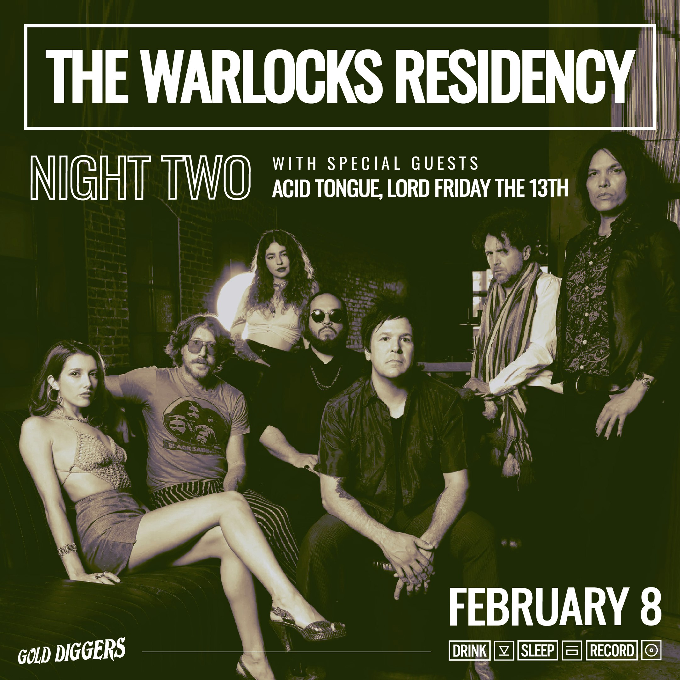 The Warlocks #2: Acid Tongue, Lord Friday The 13th Billets | À partir ...