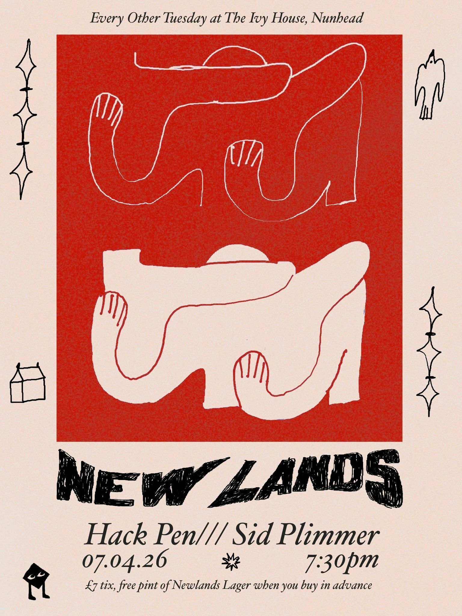 Hack Pen + Sid Plimmer Tickets | £8.24 | Apr 7 @ The Ivy House, London ...